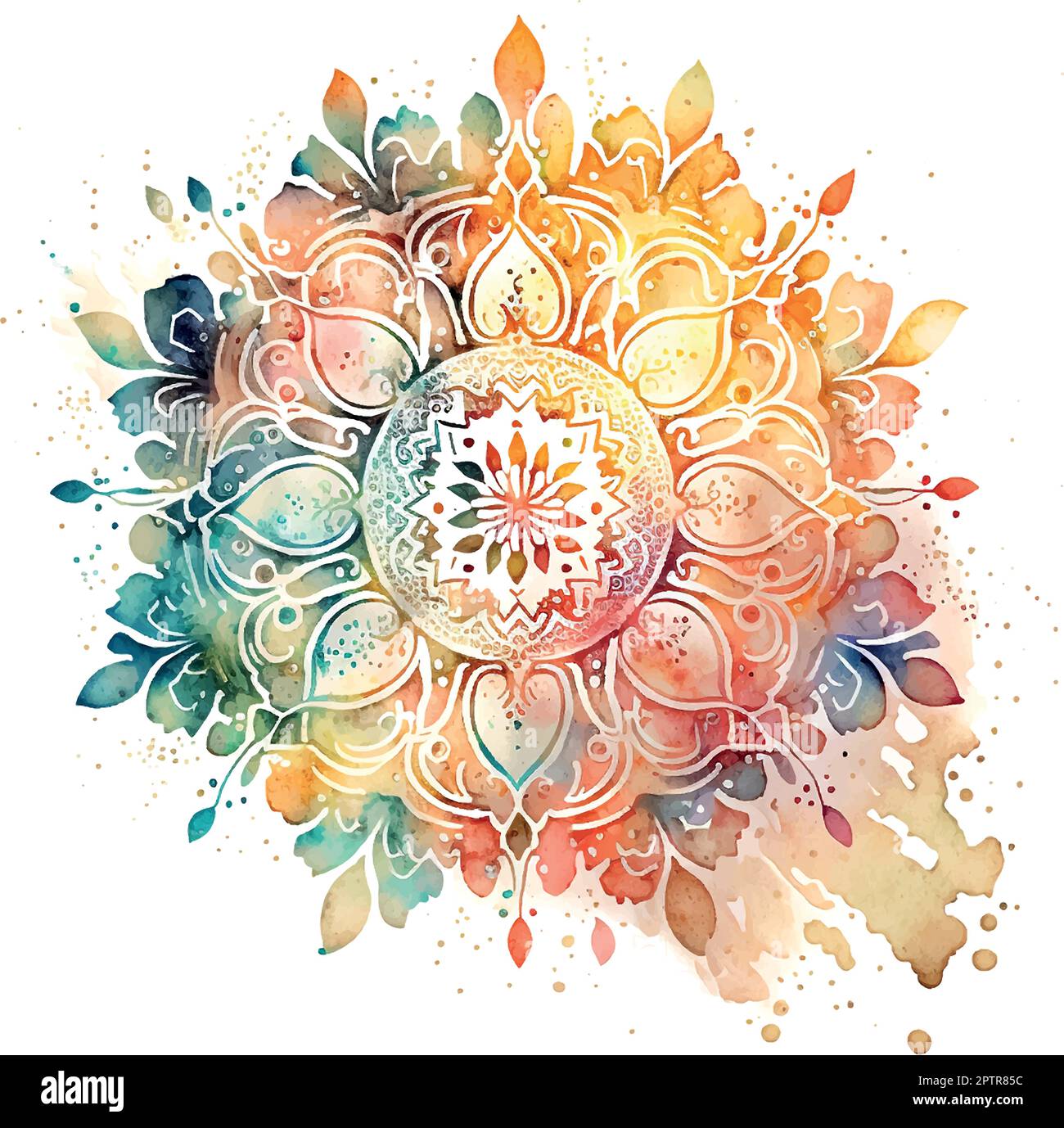 Sanskrit mandala Cut Out Stock Images & Pictures - Alamy