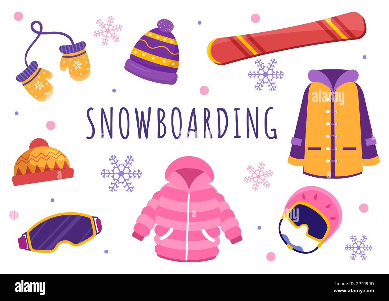 Snowboarding with People Sliding and Jumping on Snowy Mountain Side or ...