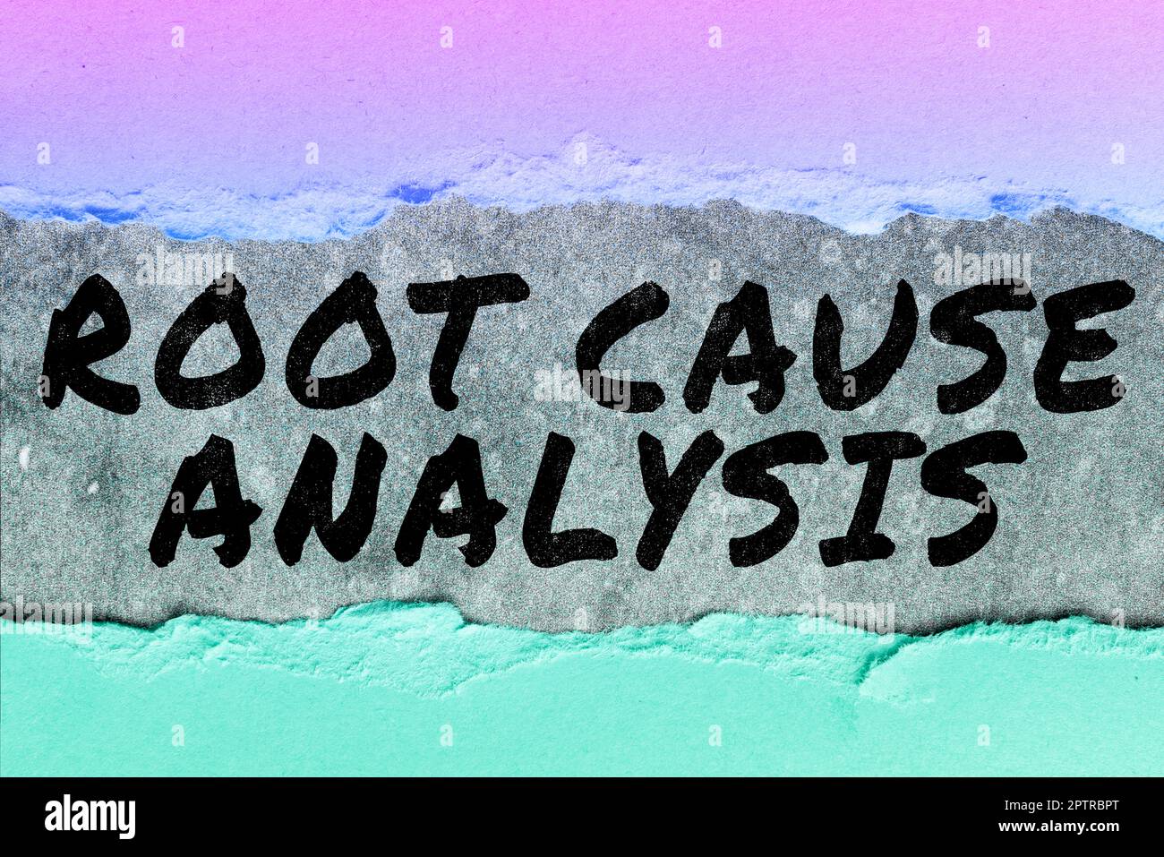 Inspiration showing sign Root Cause Analysis, Concept meaning Method of Problem Solving Identify ...