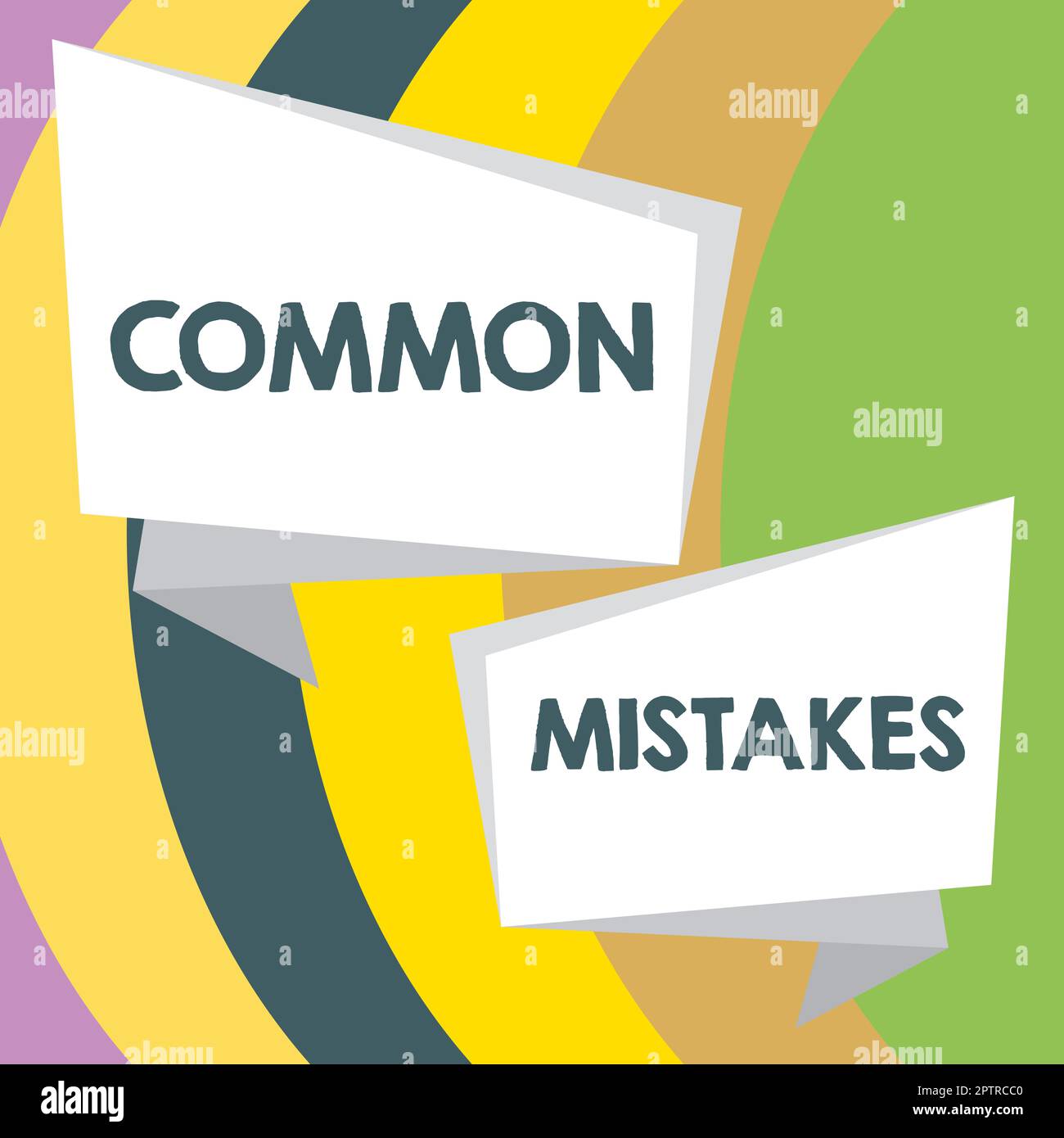 Inspiration showing sign Common Mistakes, Business concept actions that ...