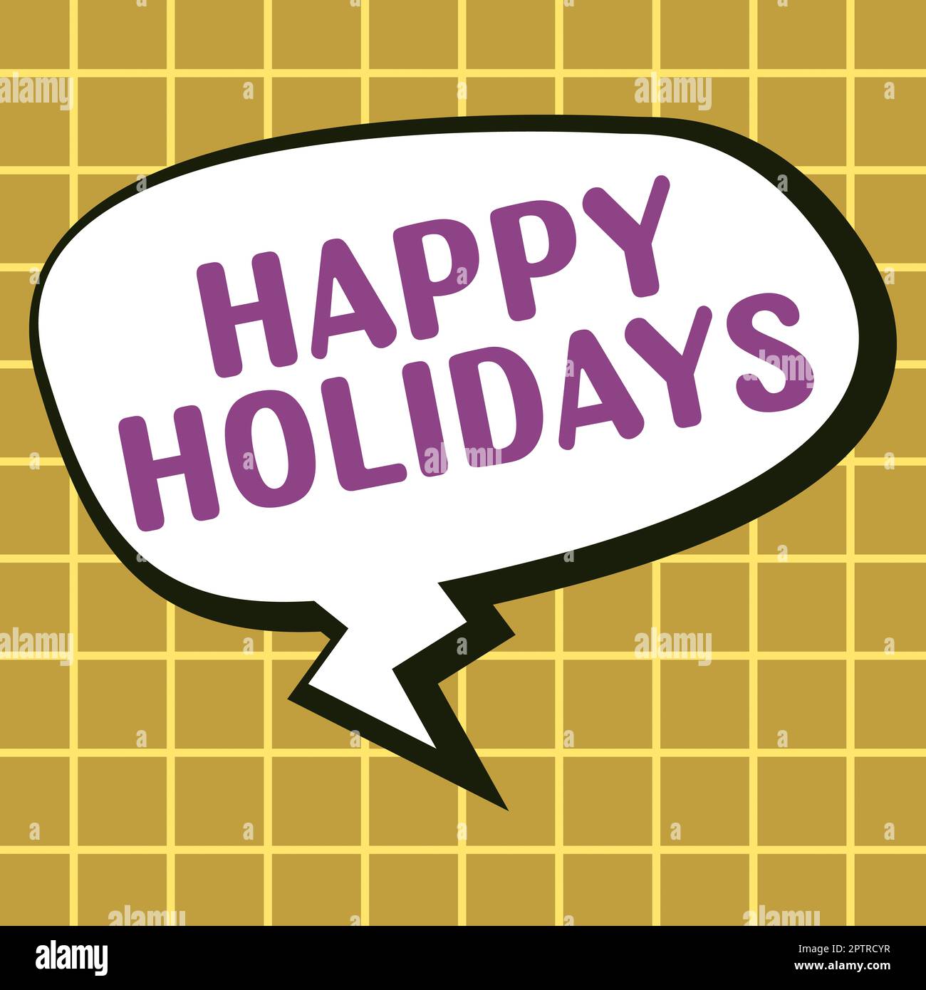 Inspiration showing sign Happy Holidays, Business showcase greeting ...