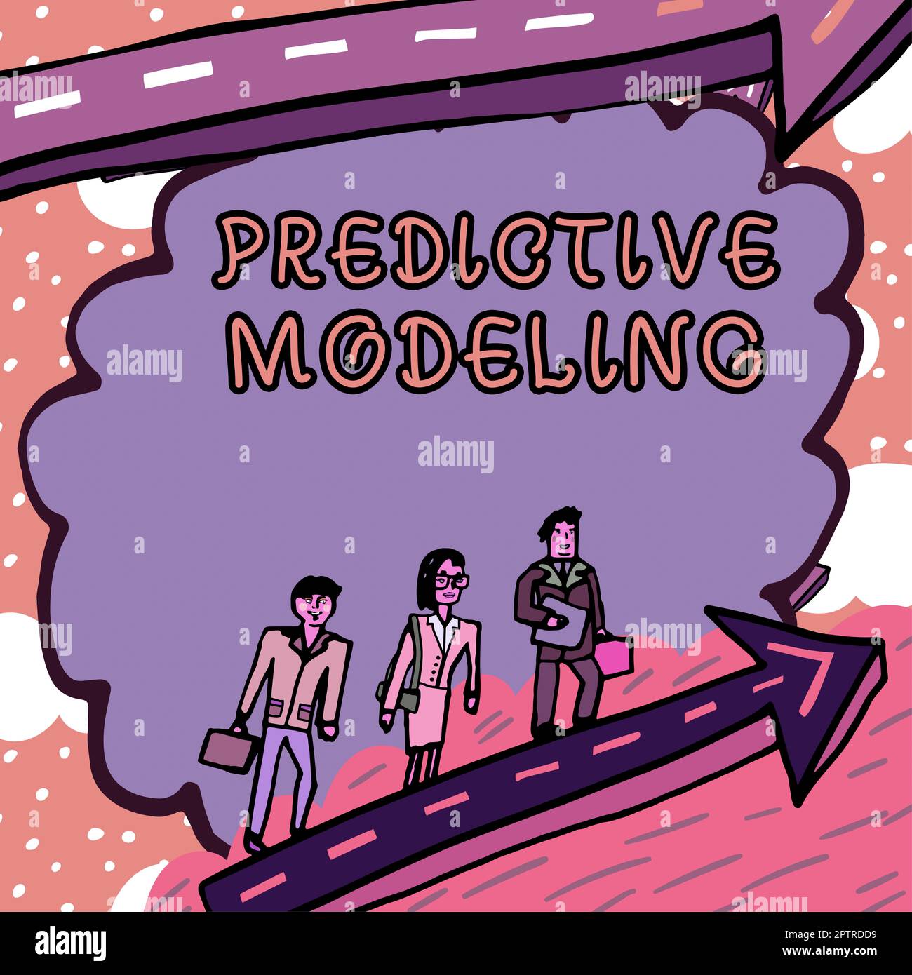 Text sign showing Predictive Modeling, Business approach maintenance ... Text sign showing Predictive Modeling, Business approach maintenance ...