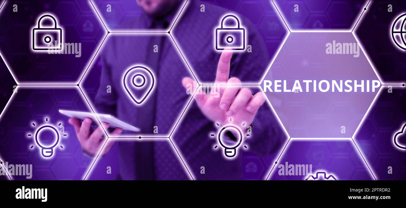 Writing displaying text Relationship, Word for Developing business ...