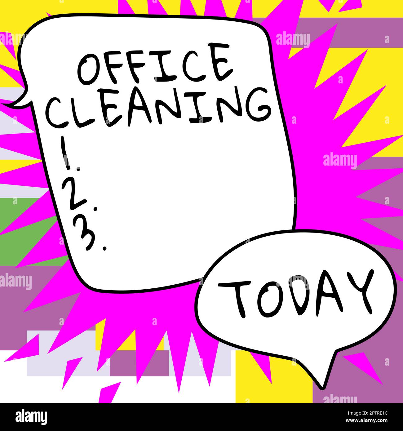 Text showing inspiration Office Cleaning, Business overview the action ...