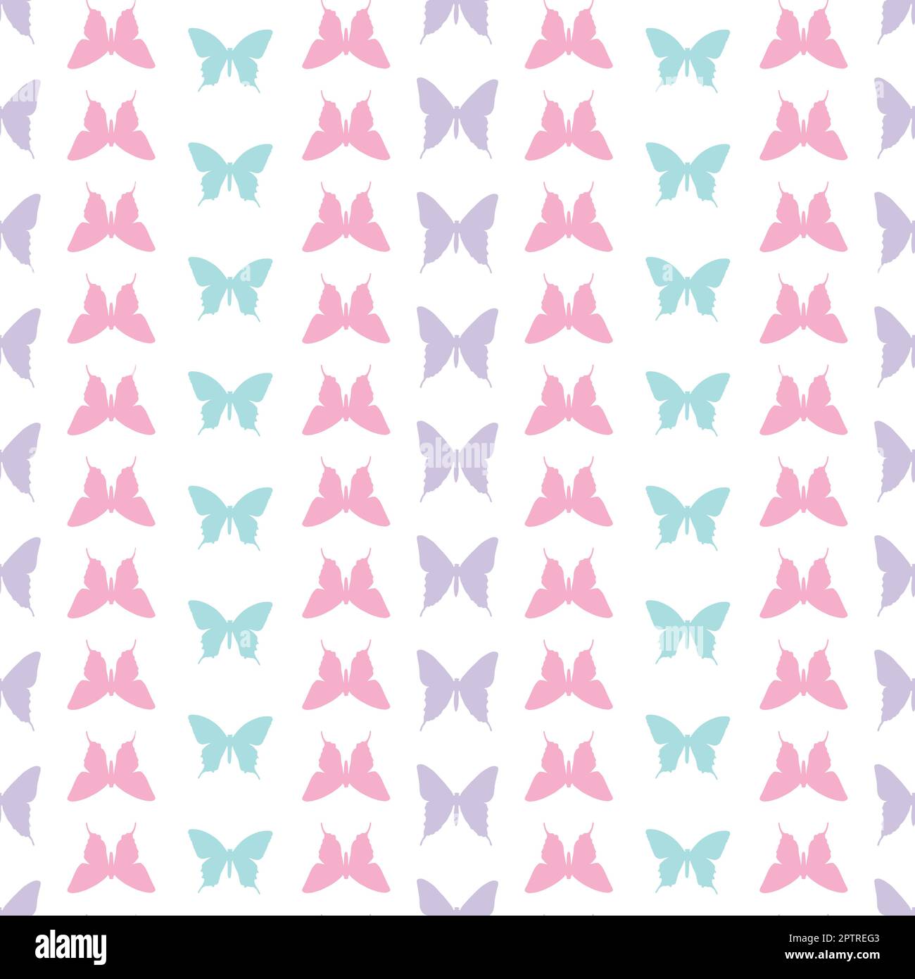 Colorful seamless butterfly repeat pattern background Stock Vector ...