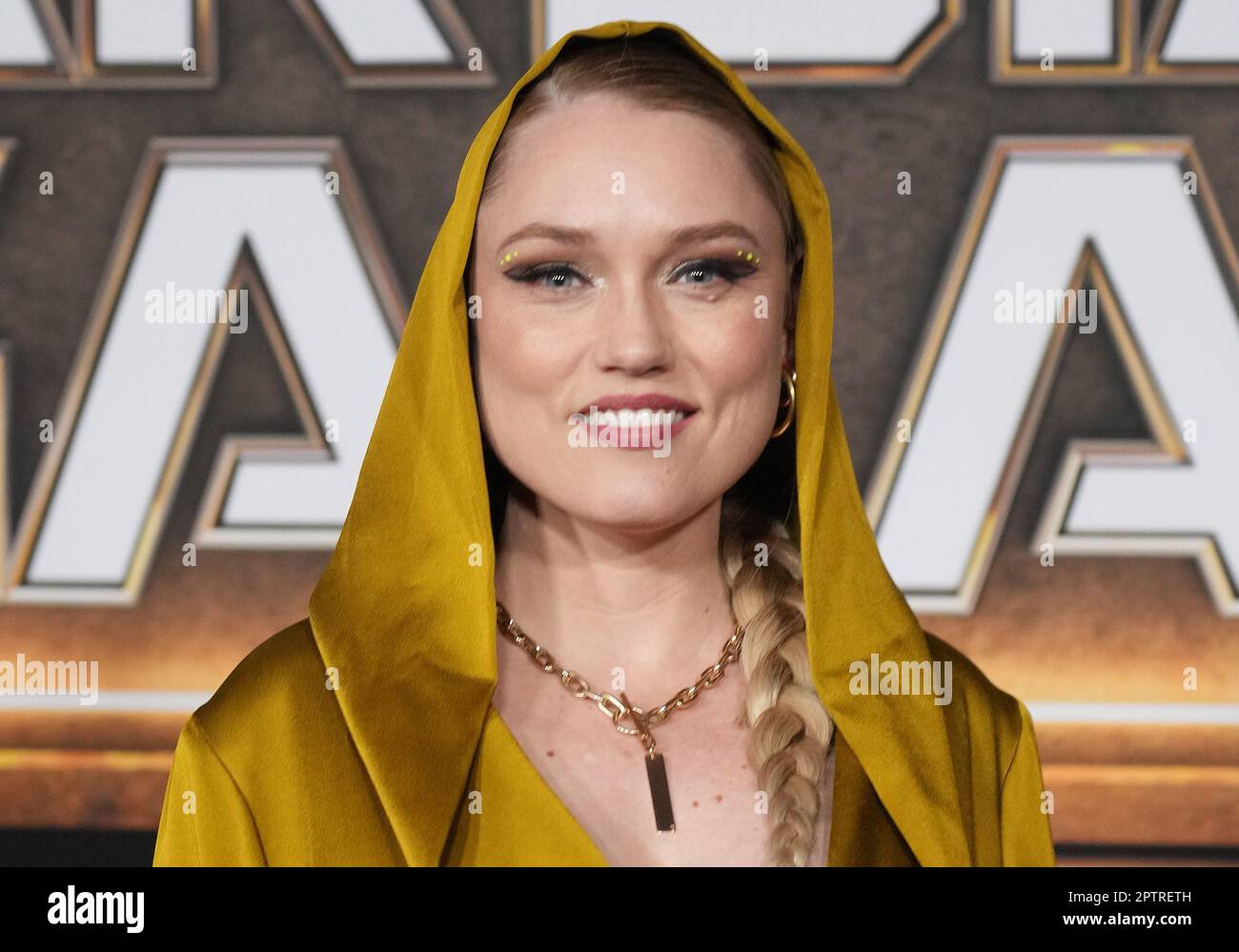 Los Angeles, USA. 27th Apr, 2023. Clare Grant arrives at the GUARDIANS ...
