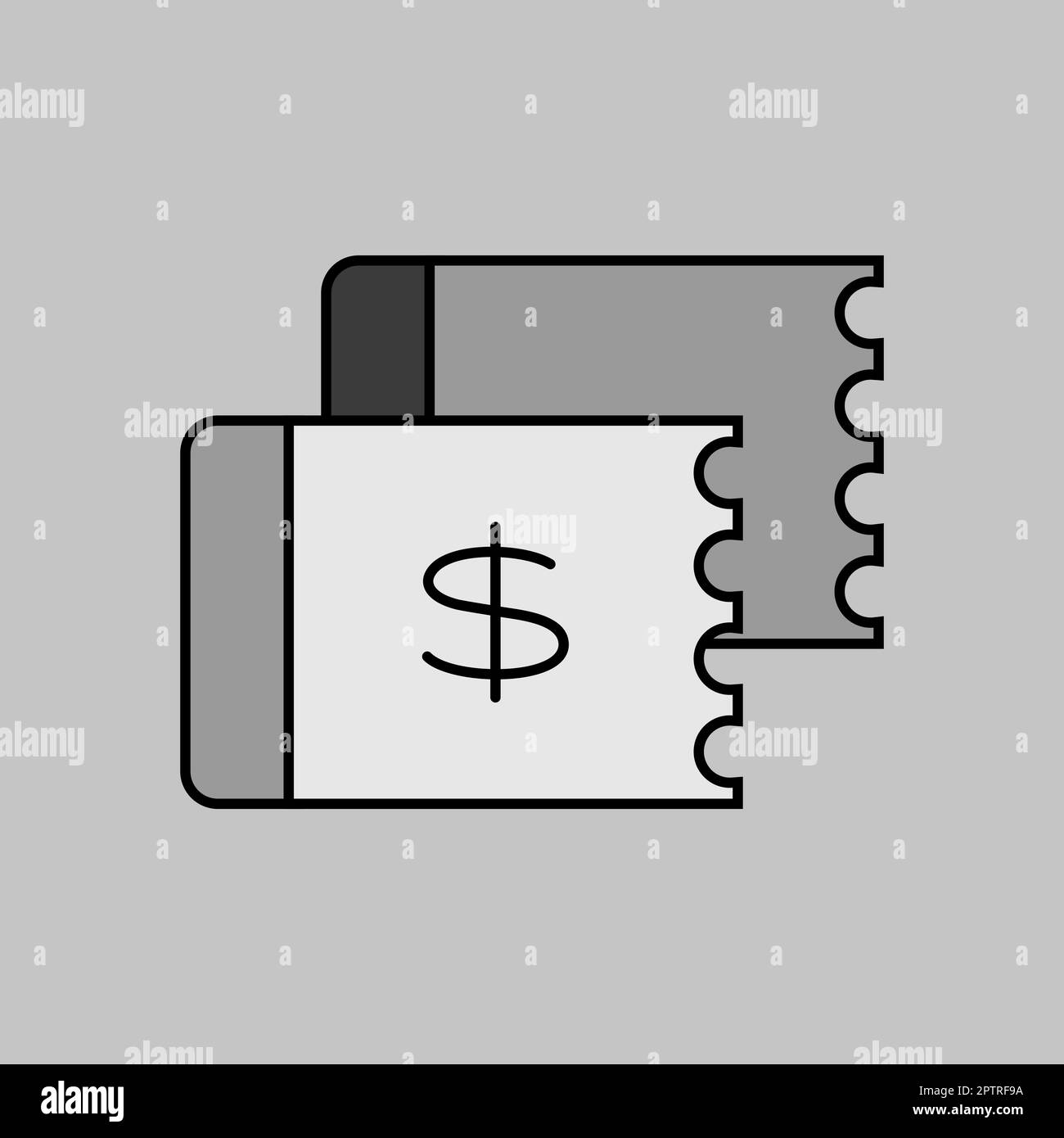 Discount coupon grayscale icon. E-commerce sign. Graph symbol for your ...