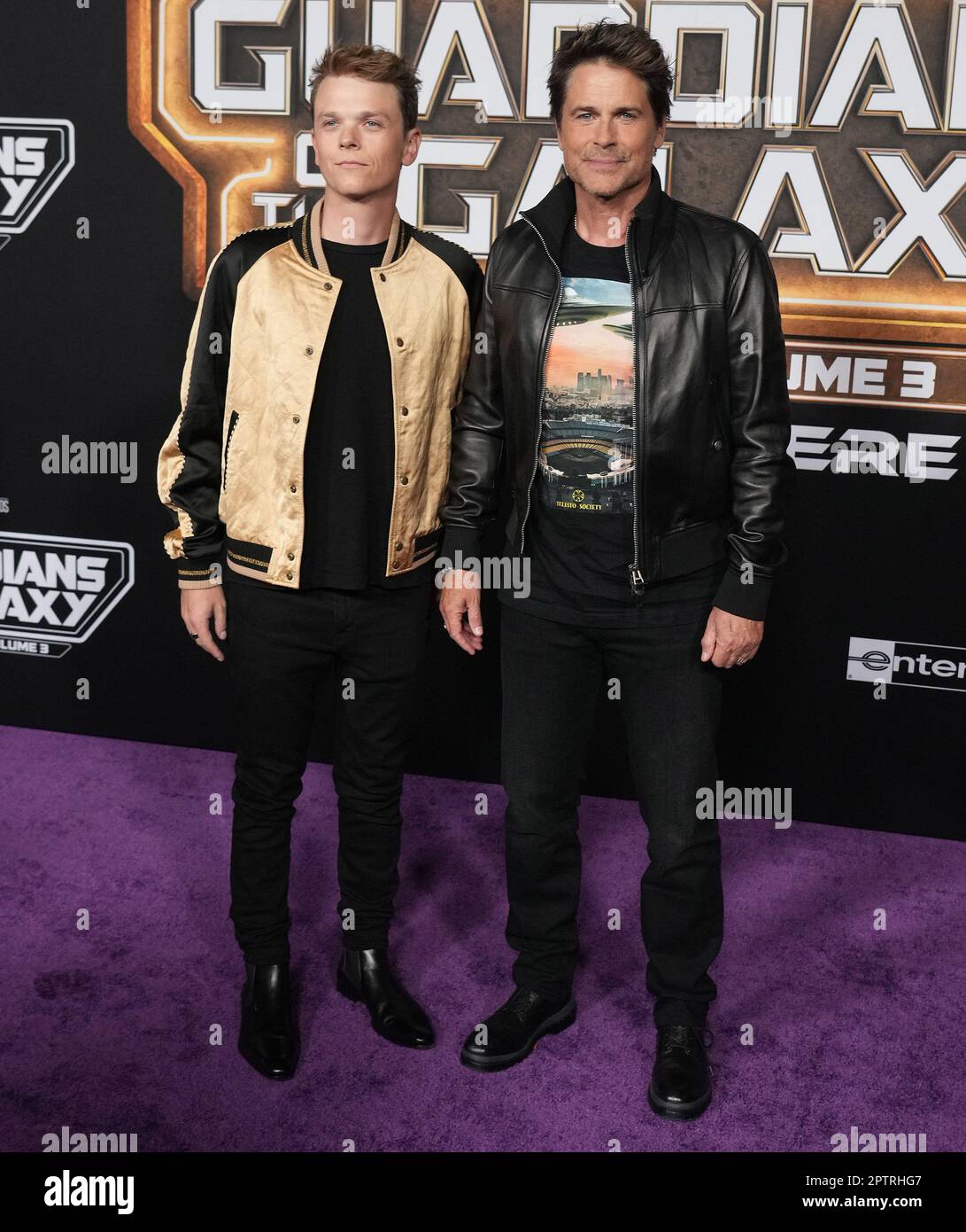 Los Angeles, USA. 27th Apr, 2023. (L-R) Matthew Edward Lowe and Rob ...