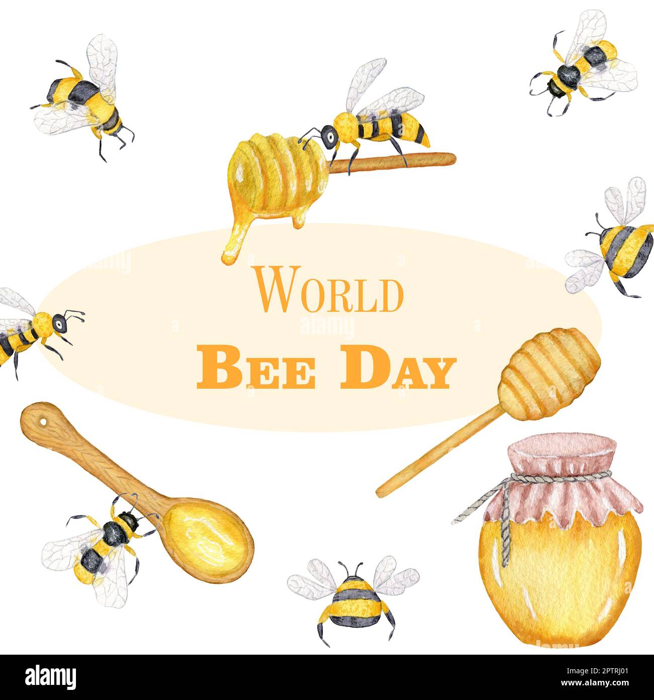 World bee day celebration planet Cut Out Stock Images & Pictures - Alamy