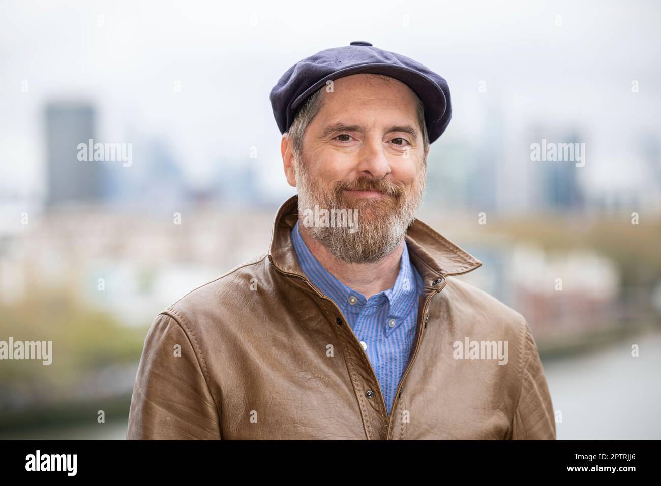 Brendan Hunt poses for photographers during a photo call to promote the ...