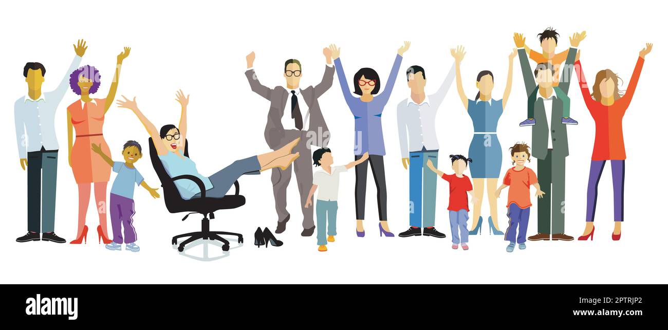 Family groups hi-res stock photography and images - Alamy