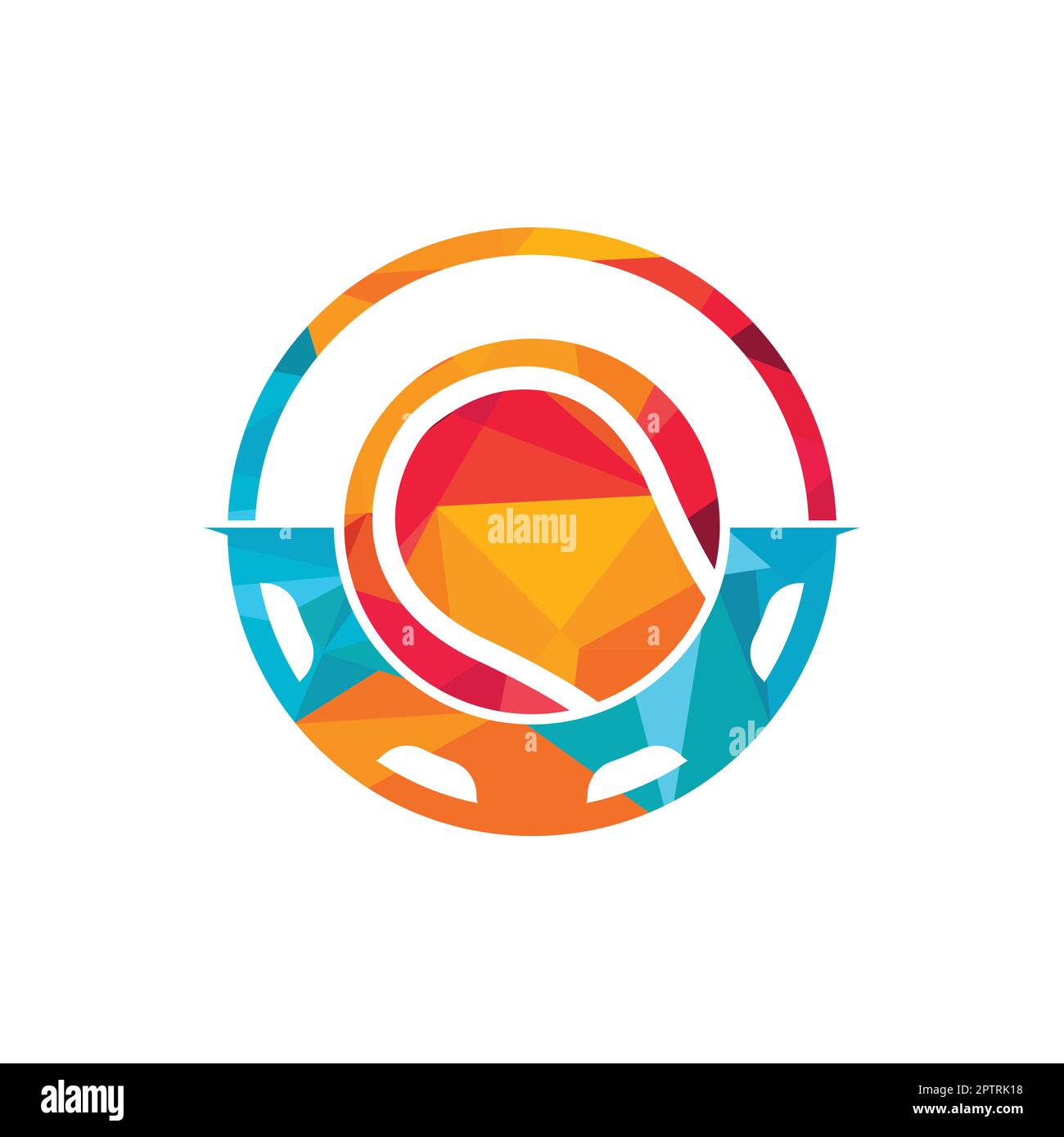 Tennis Gear vector logo design template. Unique tennis and industrial ...