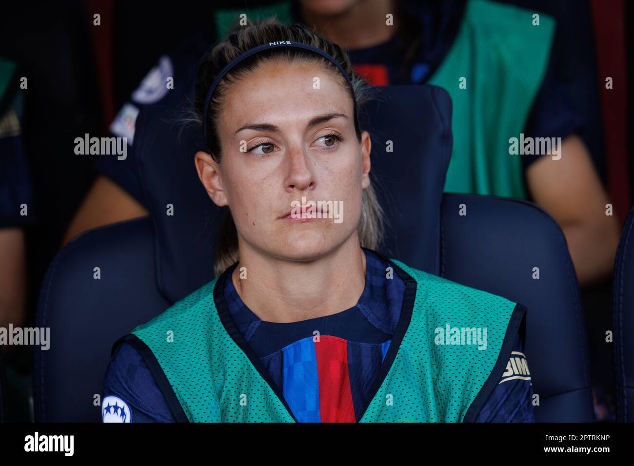 Barcelona, Spain. 27th Apr, 2023. Alexia Putellas in action during the ...