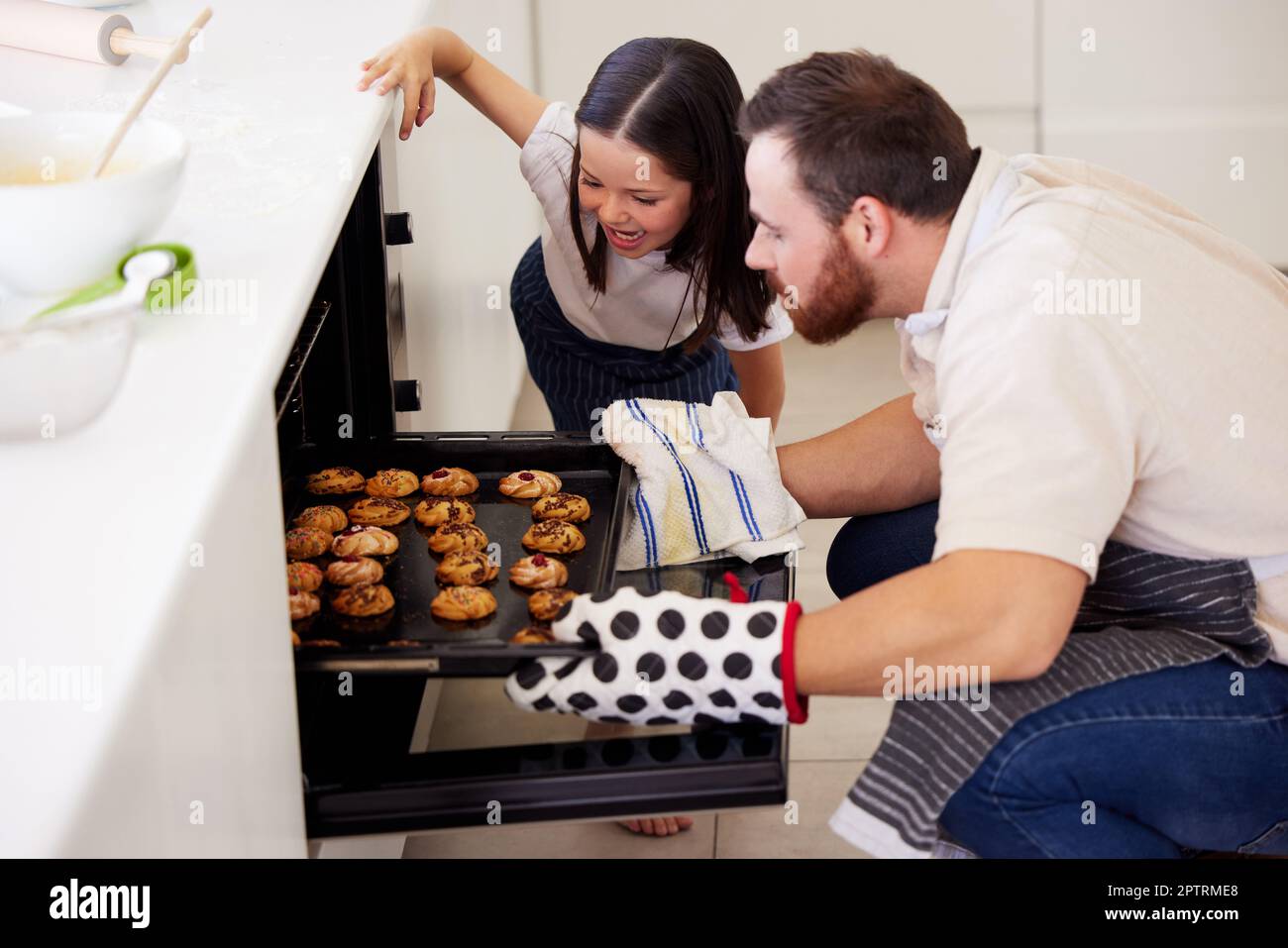 People Baking Cookies