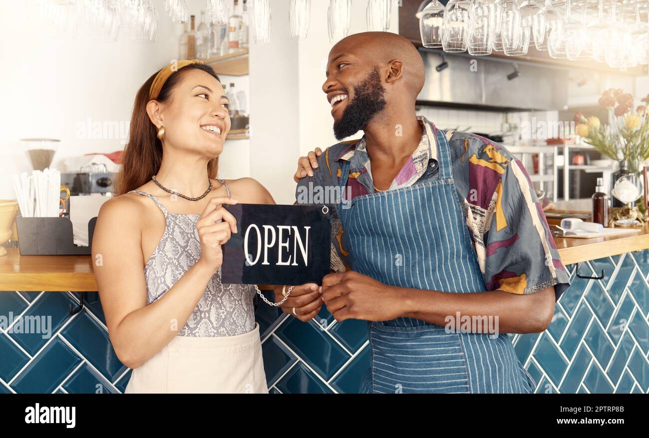 Pursuing their dreams together. two business colleagues working ...