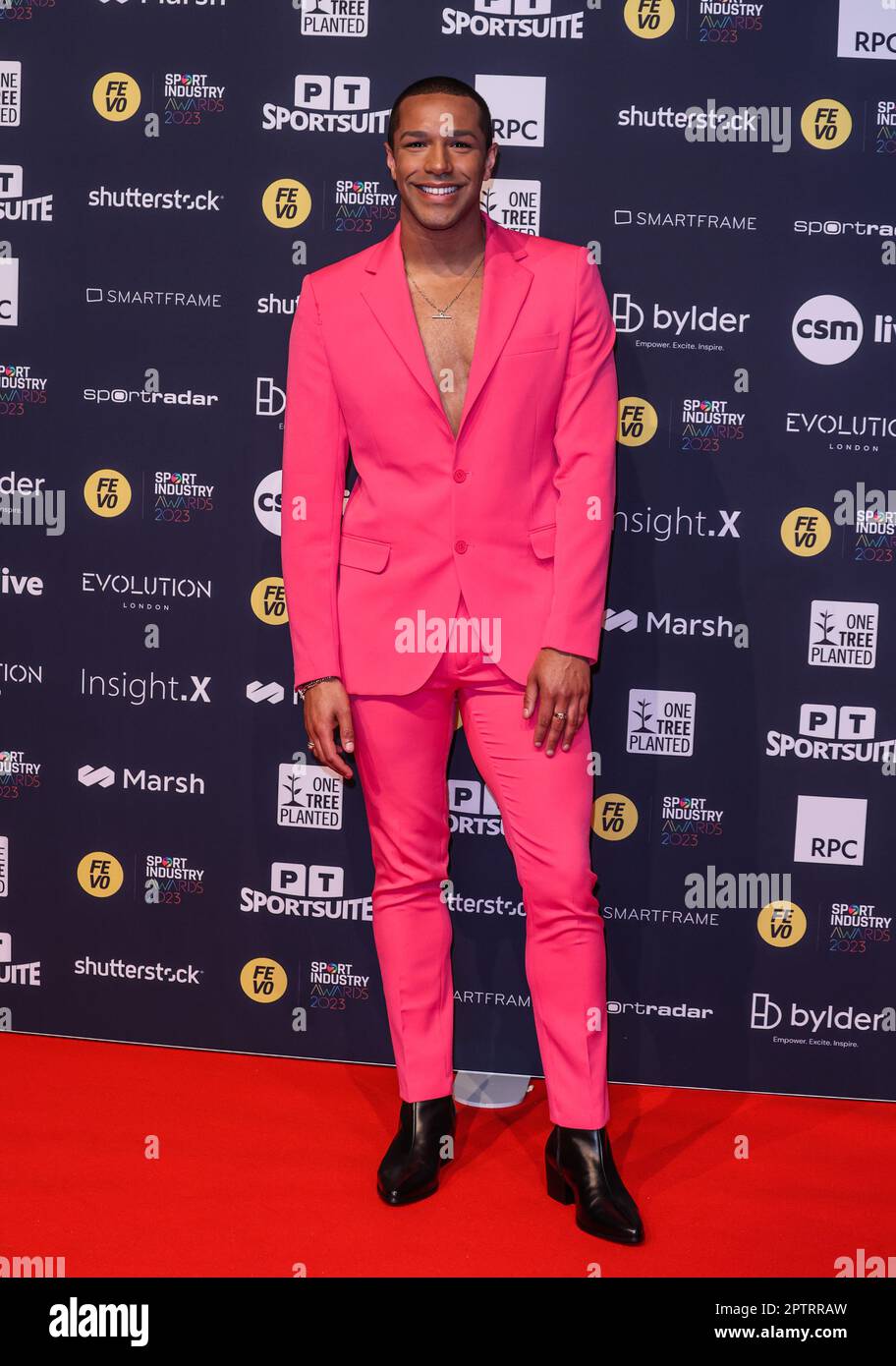 Michael Gunning seen attending the Sport Industry Awards 2023 at ...