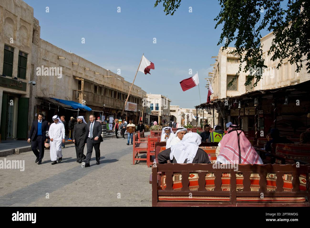 Qatar, Doha, New souk Stock Photo - Alamy