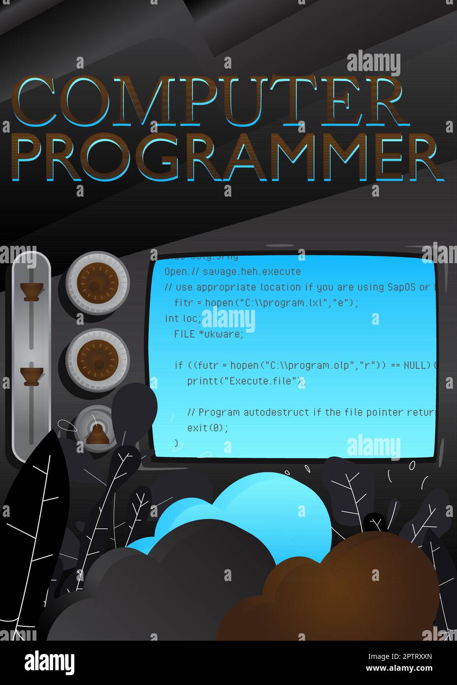 First computer programmer hi-res stock photography and images - Alamy