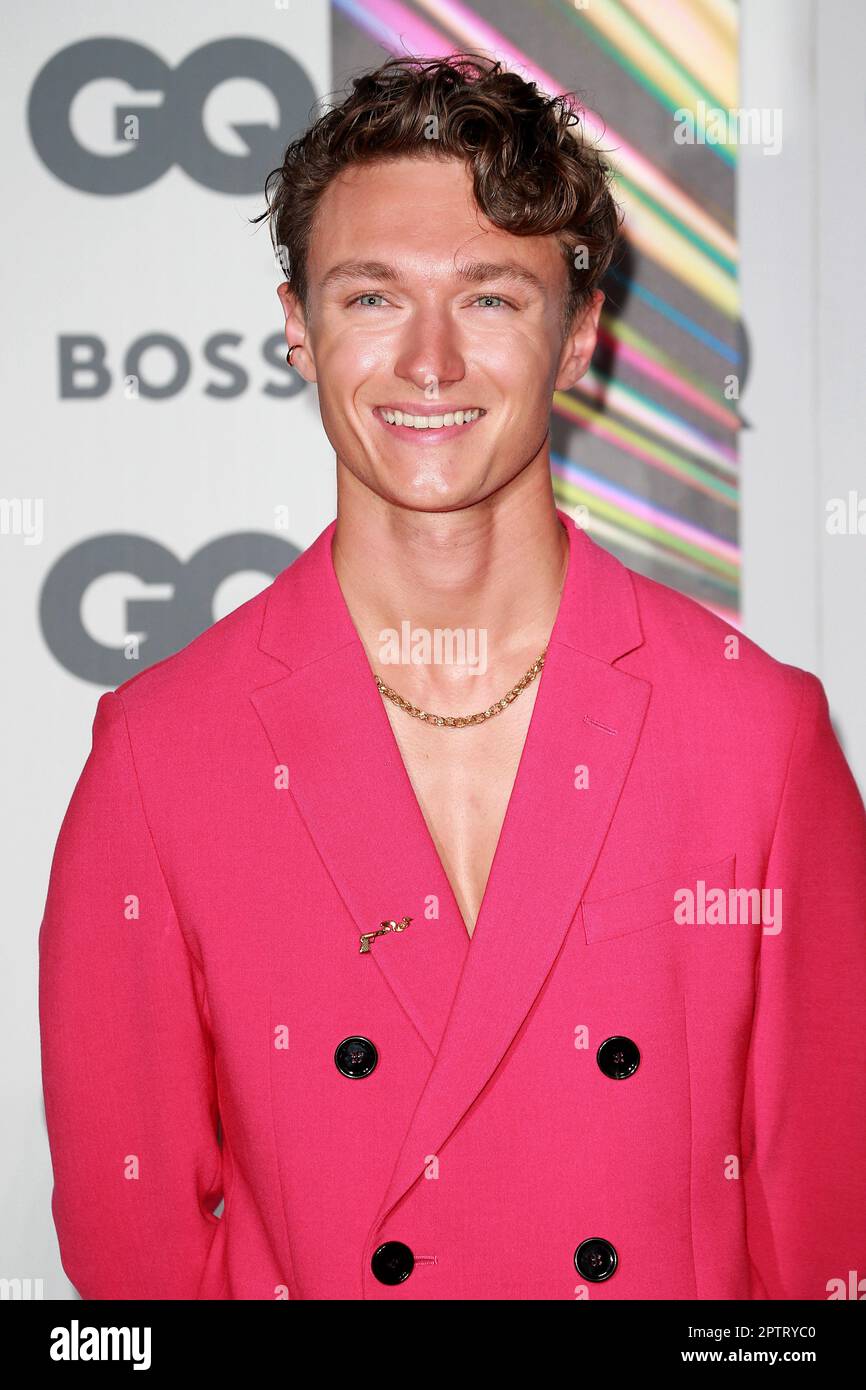 Harrison Osterfield attends the GQ Men Of The Year Awards 2021 at Tate ...