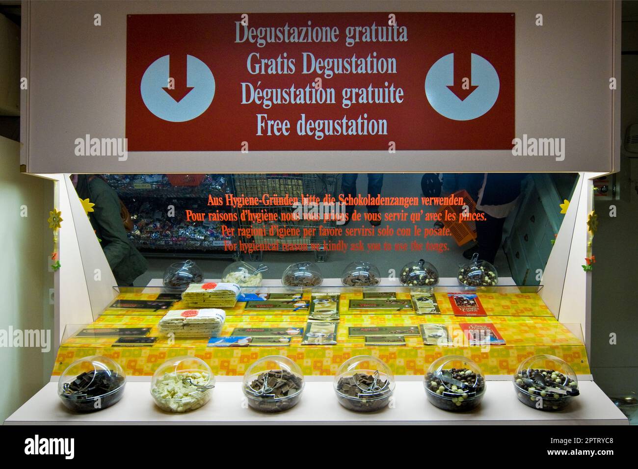 Chocolate Alprose museum, Caslano, Switzerland Stock Photo - Alamy