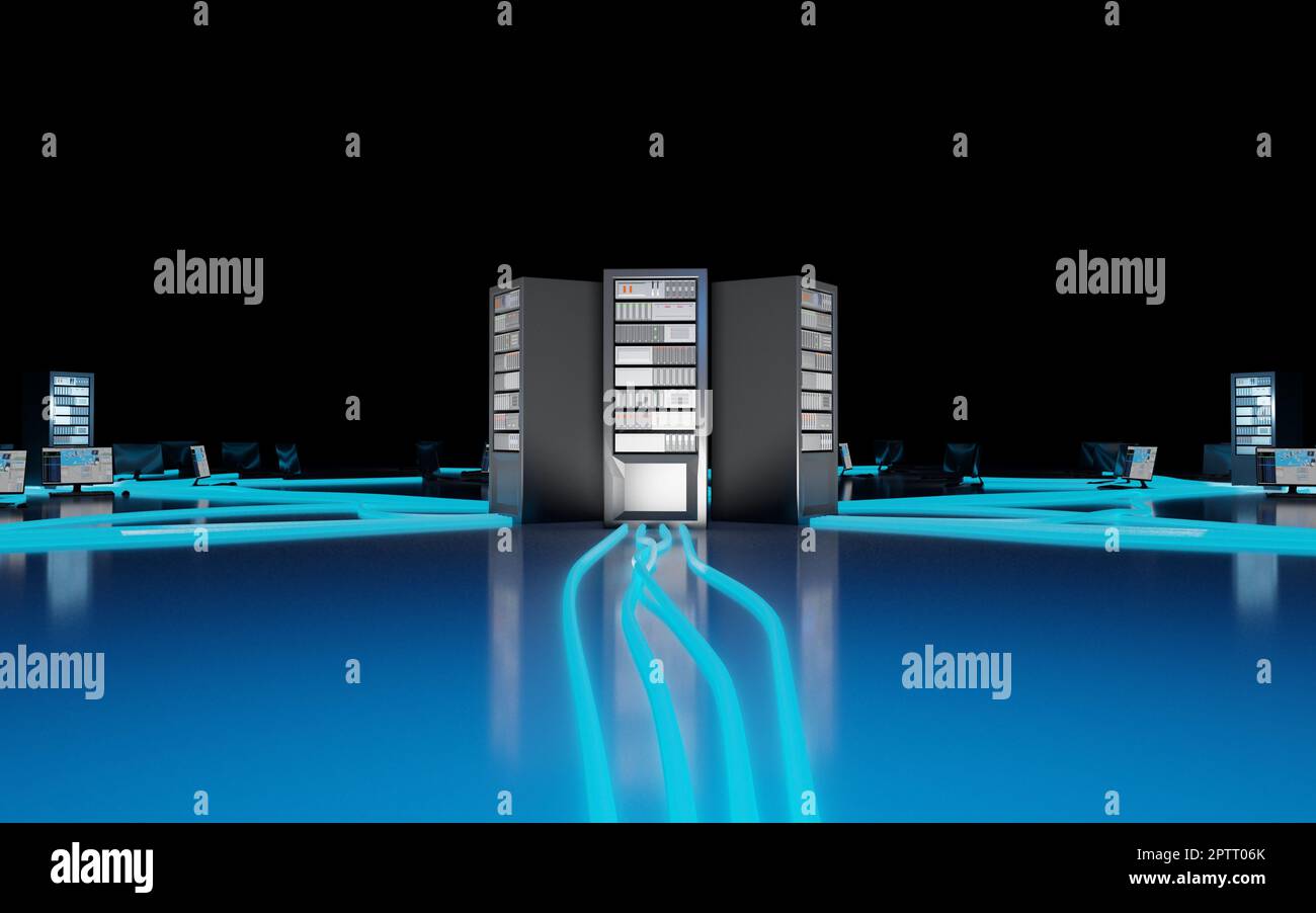 Cloud Computing Network Infrastructure Computer Workstations