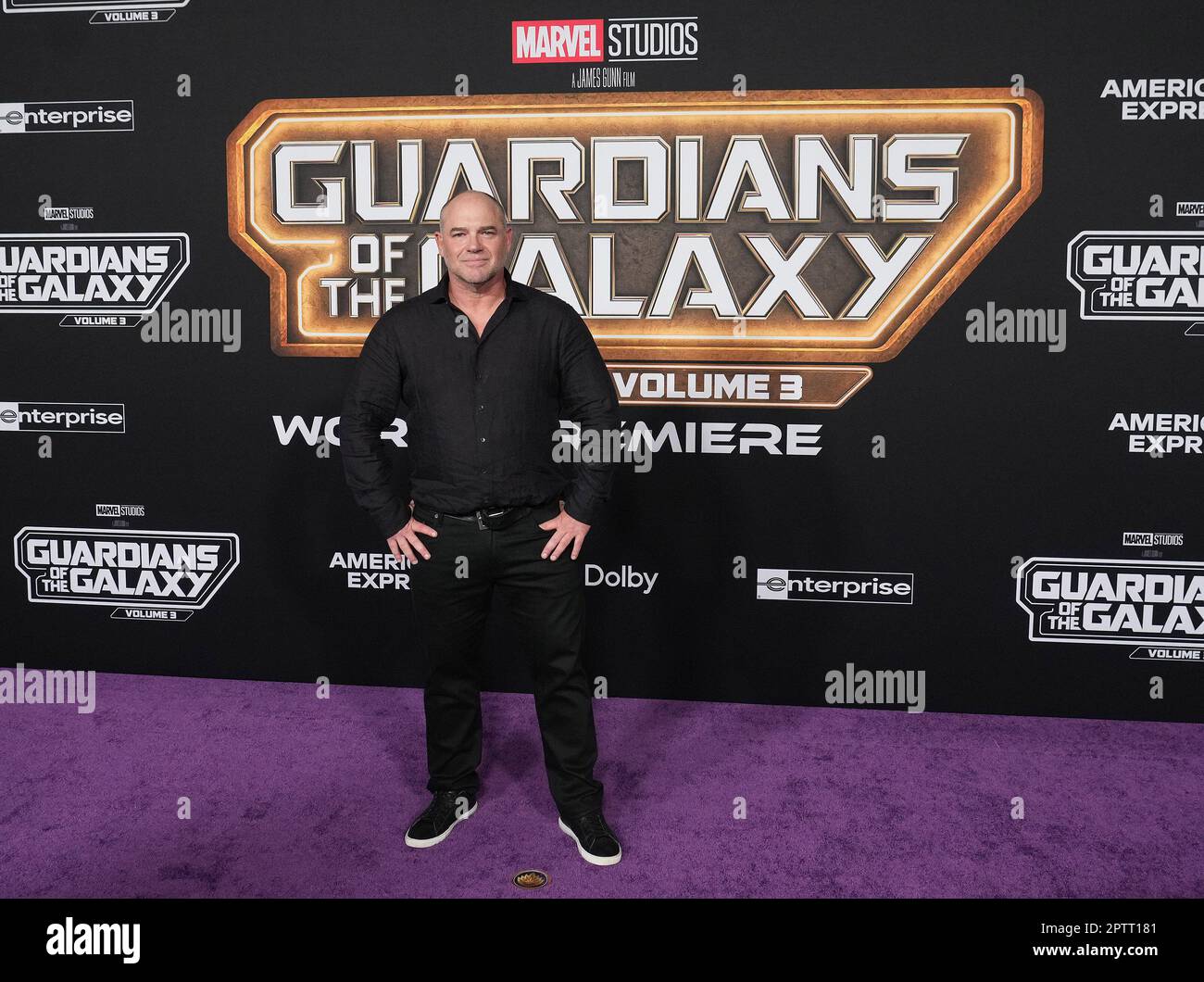 Los Angeles, USA. 27th Apr, 2023. Lars Winther arrives at the GUARDIANS ...
