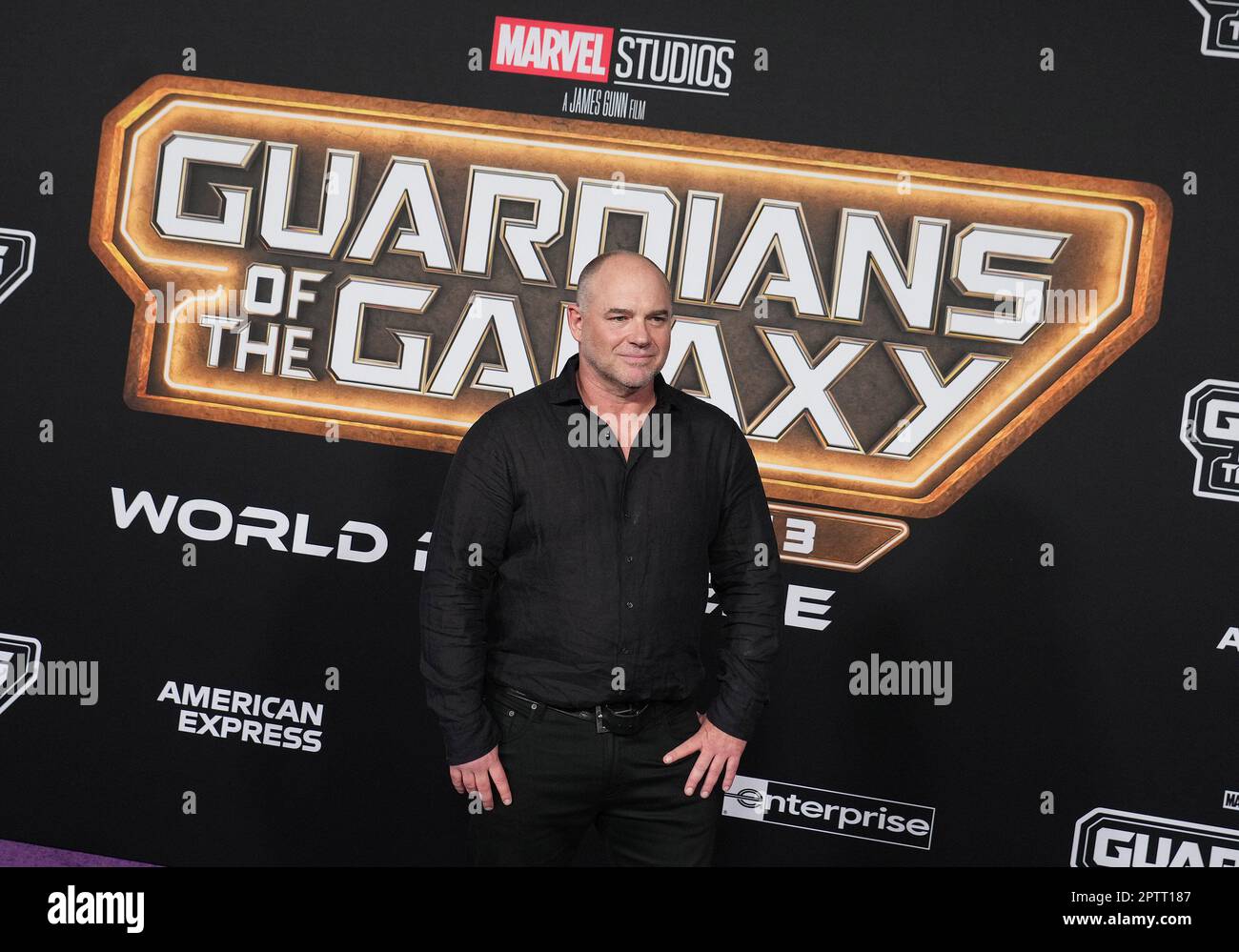Los Angeles, USA. 27th Apr, 2023. Lars Winther arrives at the GUARDIANS OF THE GALAXY VOL. 3 ...
