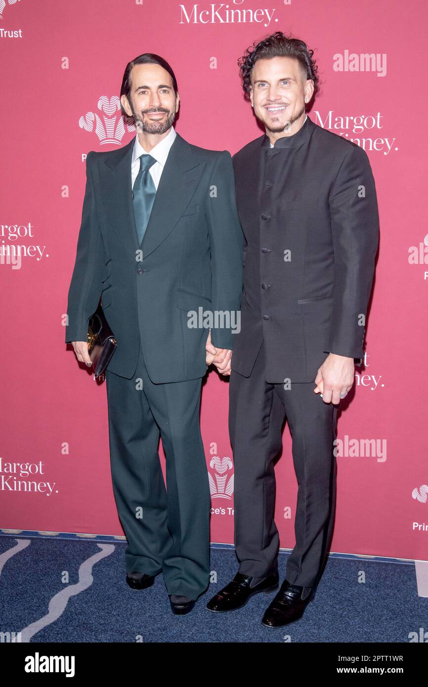 Marc Jacobs and Charly Defrancesco attend 2023 The Prince's Trust Gala ...