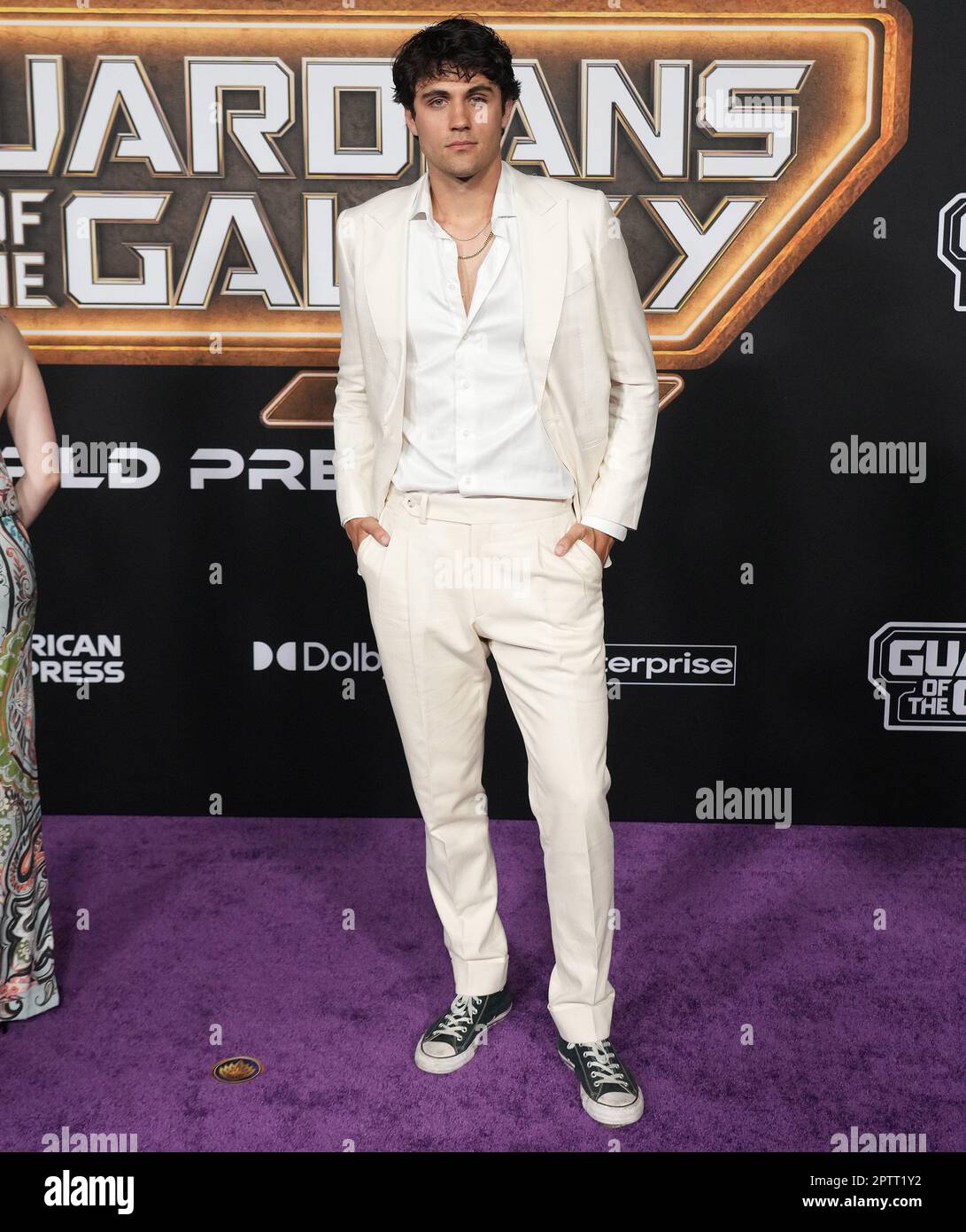 Drake Rodger arrives at the GUARDIANS OF THE GALAXY VOL. 3 World ... Drake Rodger arrives at the GUARDIANS OF THE GALAXY VOL. 3 World ...