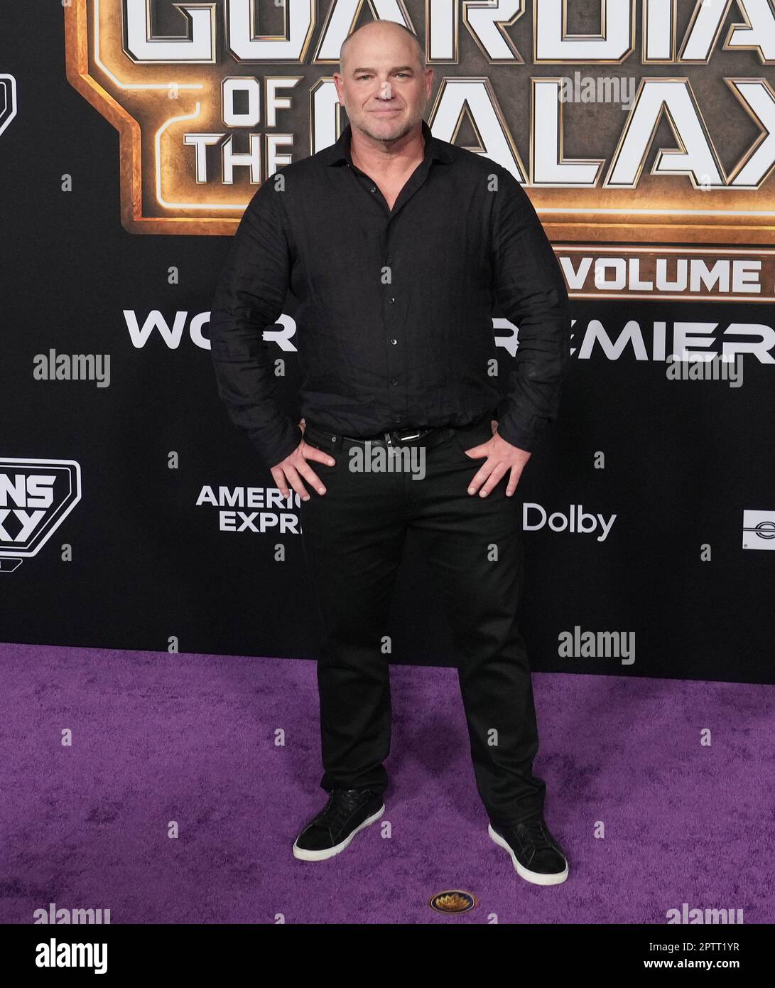 Lars Winther arrives at the GUARDIANS OF THE GALAXY VOL. 3 World ...