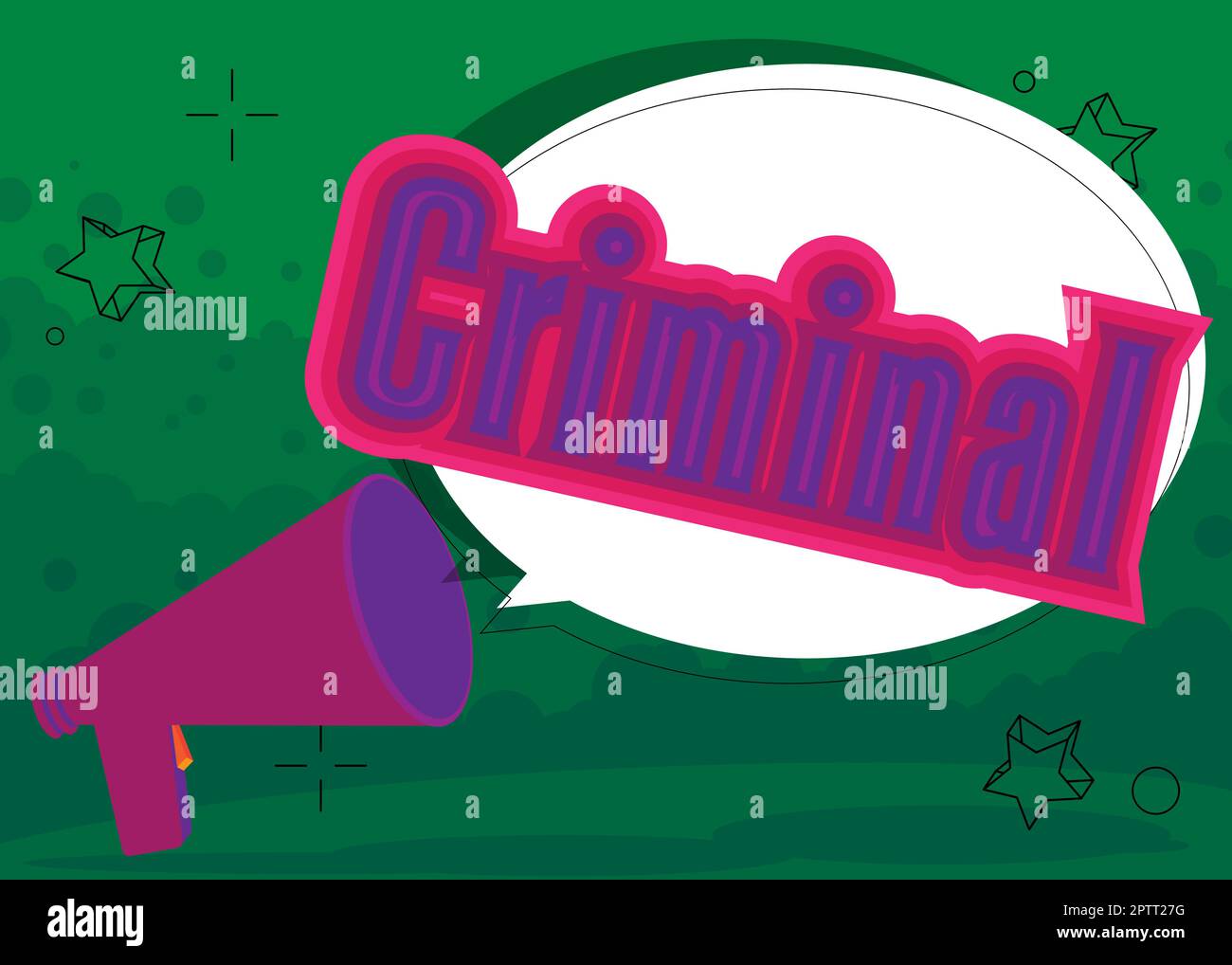 Cartoon criminal justice system hi-res stock photography and images - Alamy