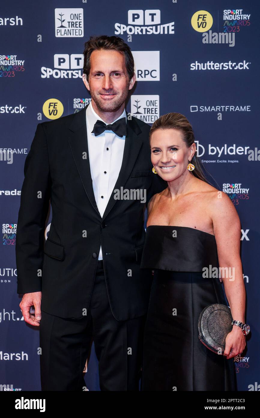 Sir Ben Ainslee and Lady Georgie Ainslee seen attending the Sport ...