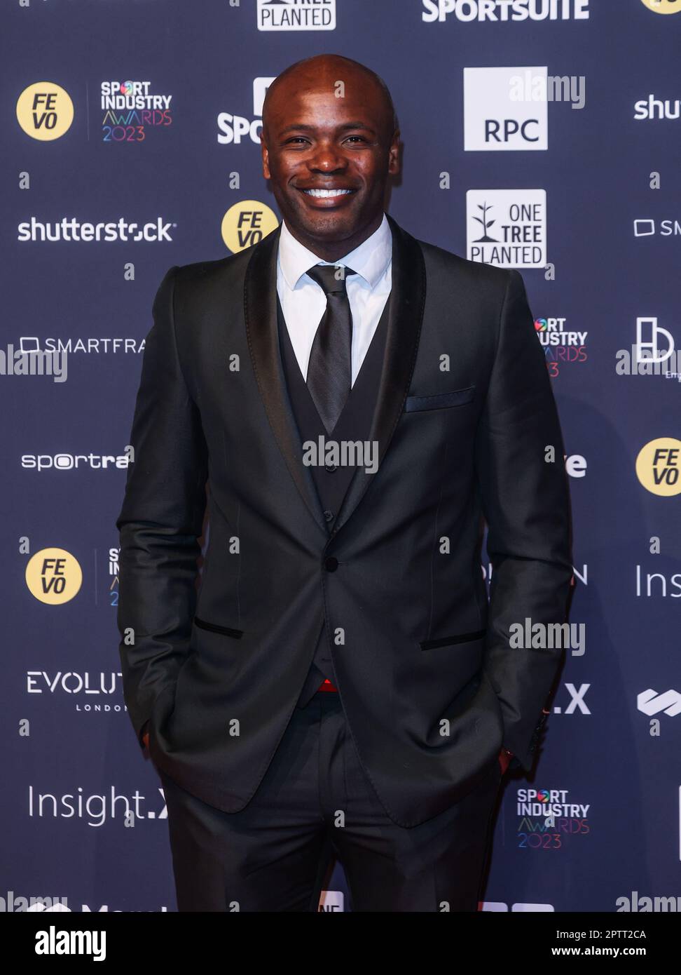 Topsy Ojo seen attending the Sport Industry Awards 2023 at Battersea ...