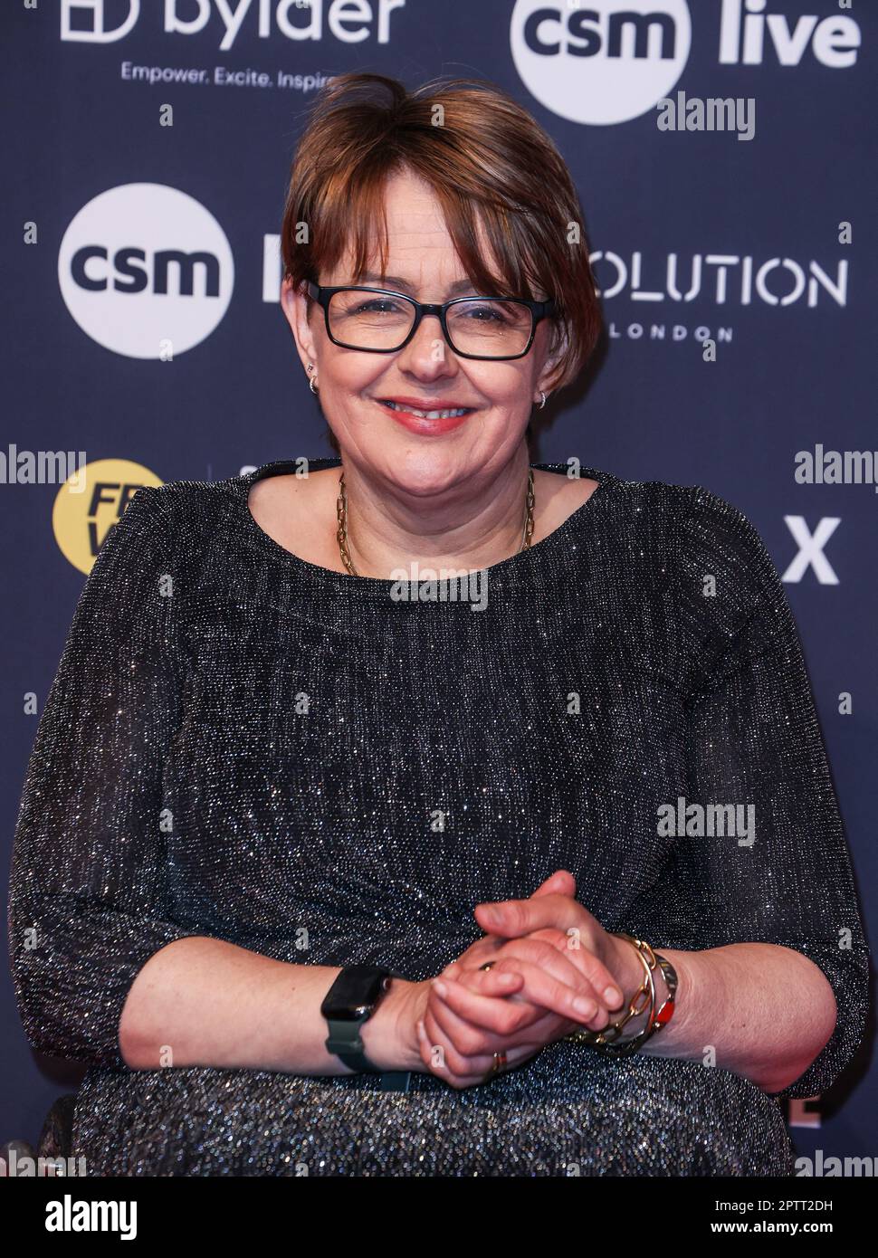 Baroness Tanni Grey-Thompson seen attending the Sport Industry Awards ...