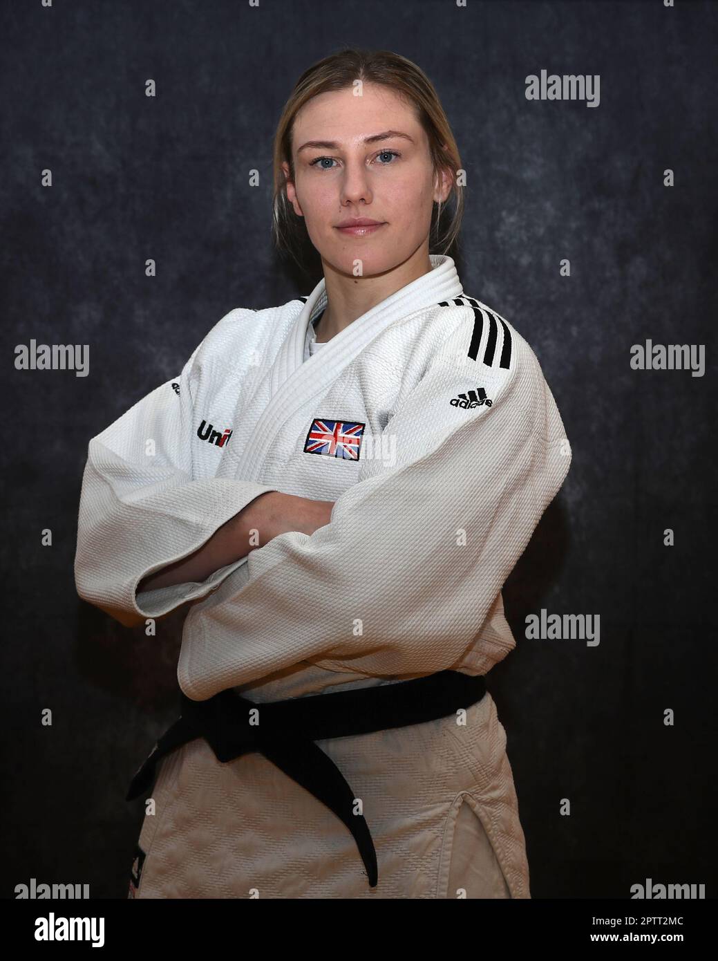 Emma Reid during a media day at The British Judo National Training ...