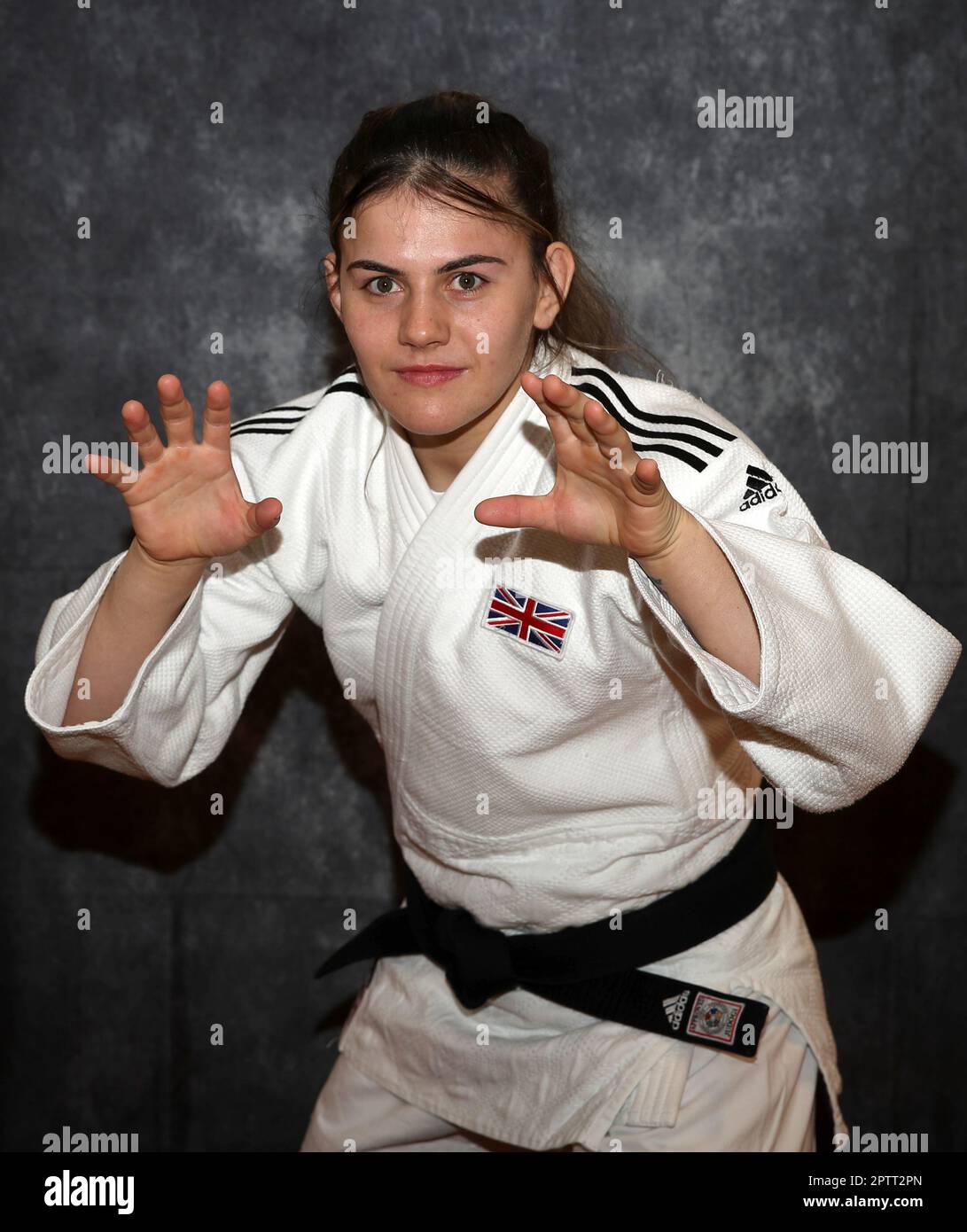 Jemima Yeats-Brown during a media day at The British Judo National ...