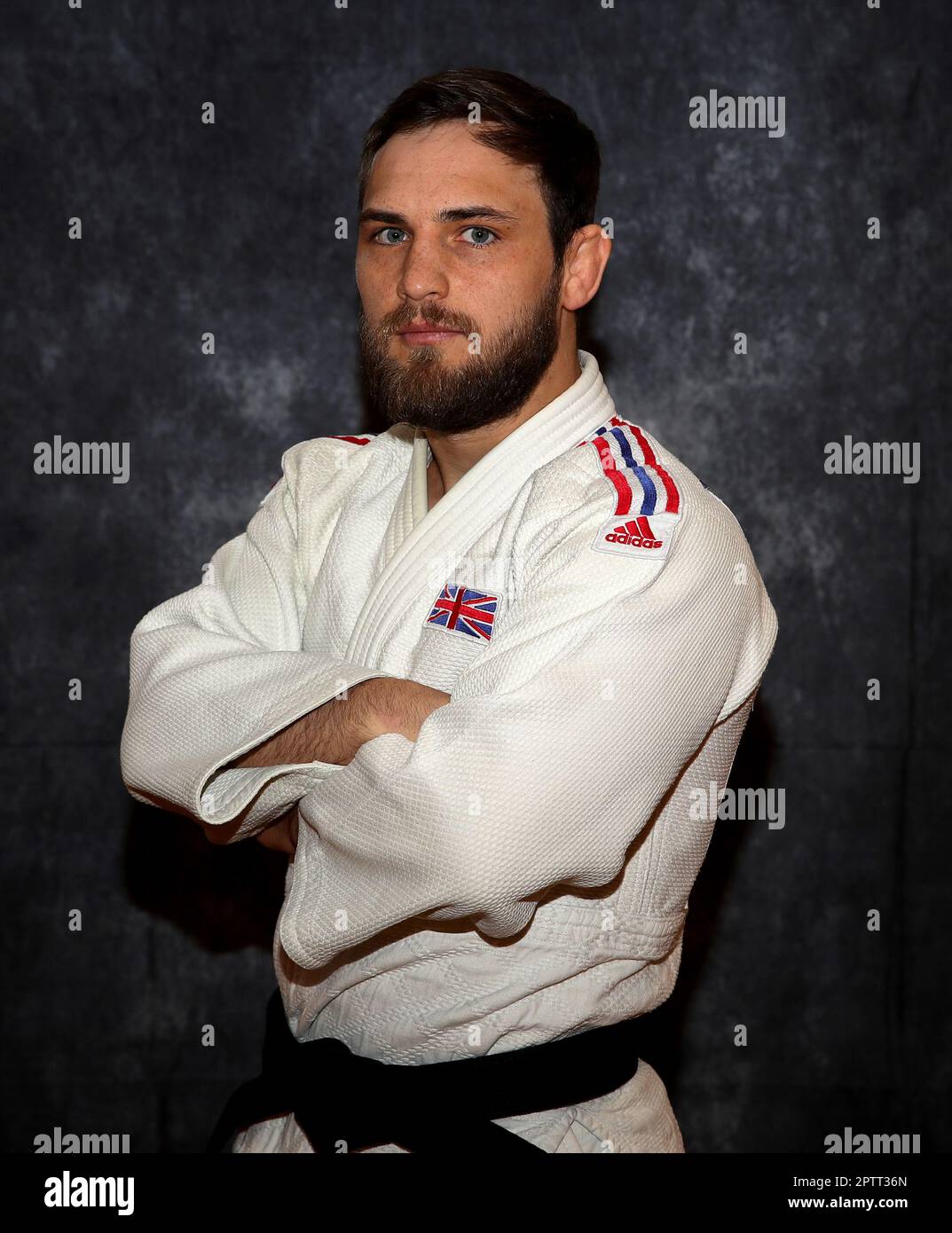 Sam Hall during a media day at The British Judo National Training ...