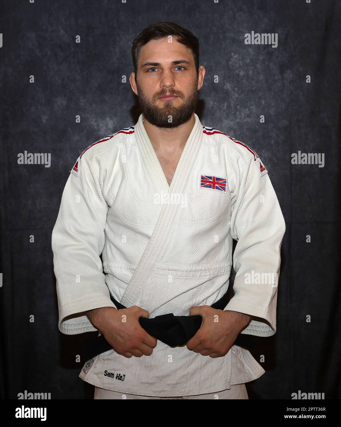 Sam Hall during a media day at The British Judo National Training ...