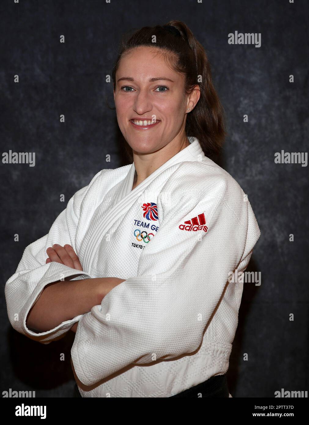 Natalie Powell during a media day at The British Judo National Training ...