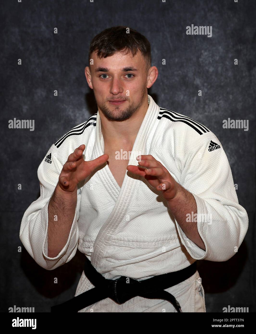 Lachlan Moorhead during a media day at The British Judo National ...