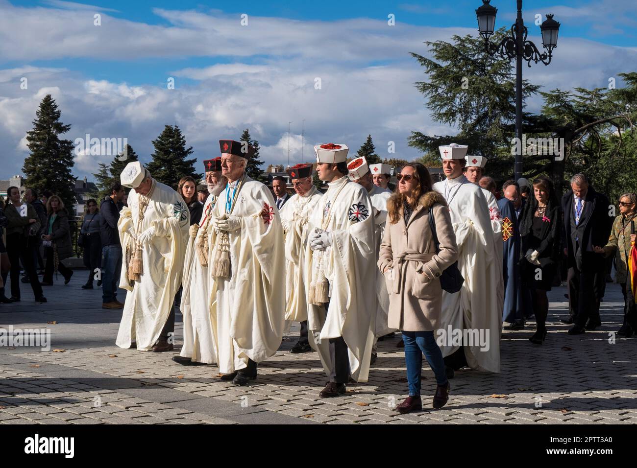Spain, Madrid, Vergine dell'Almudena feast Stock Photo - Alamy
