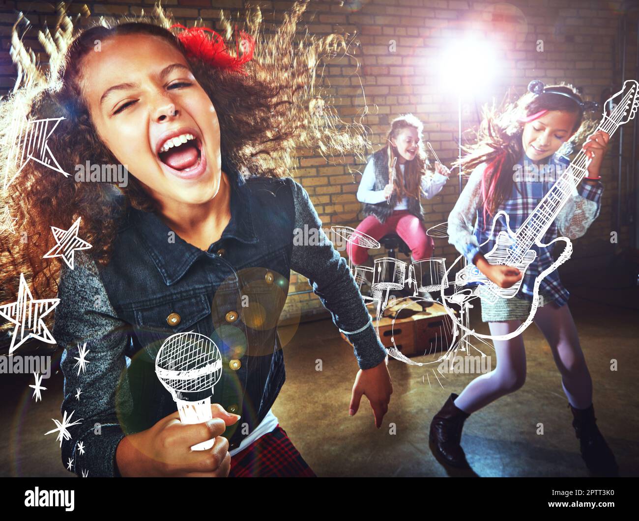 Rock stars children hi-res stock photography and images - Alamy