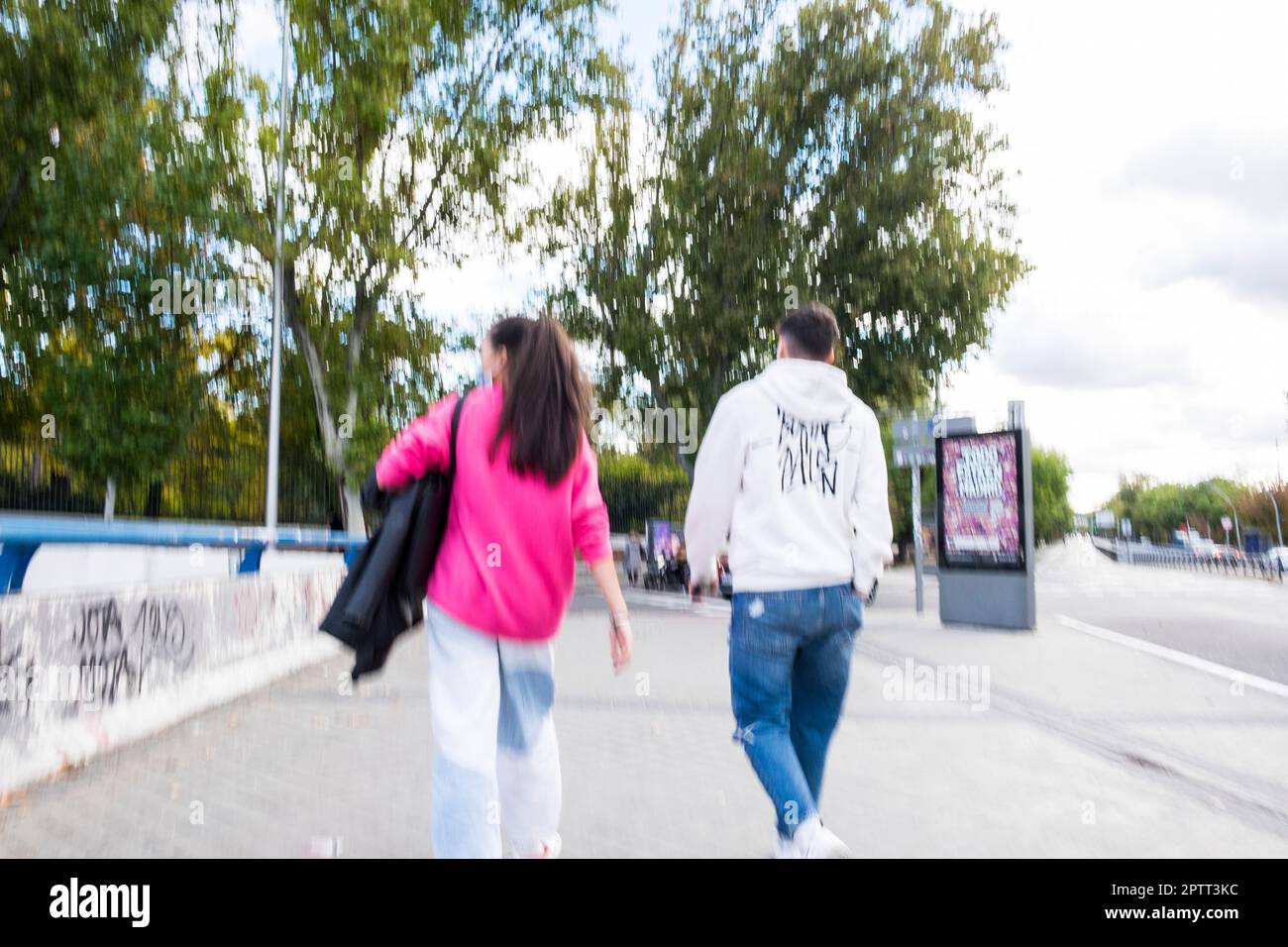 Spain, Madrid, Daily life Stock Photo - Alamy
