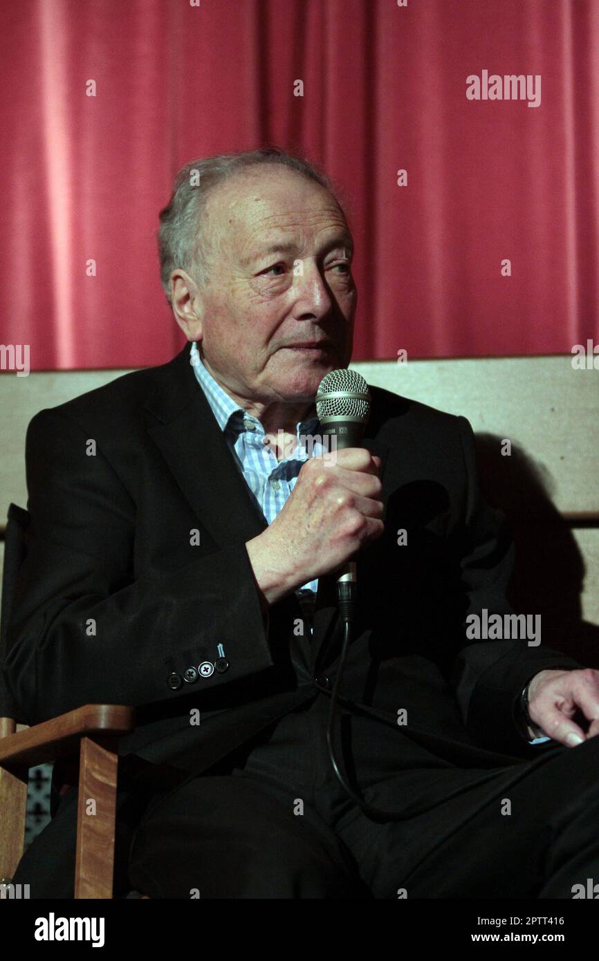 Film director Robin Hardy at the premiere of the Wicker Tree, a sequal ...