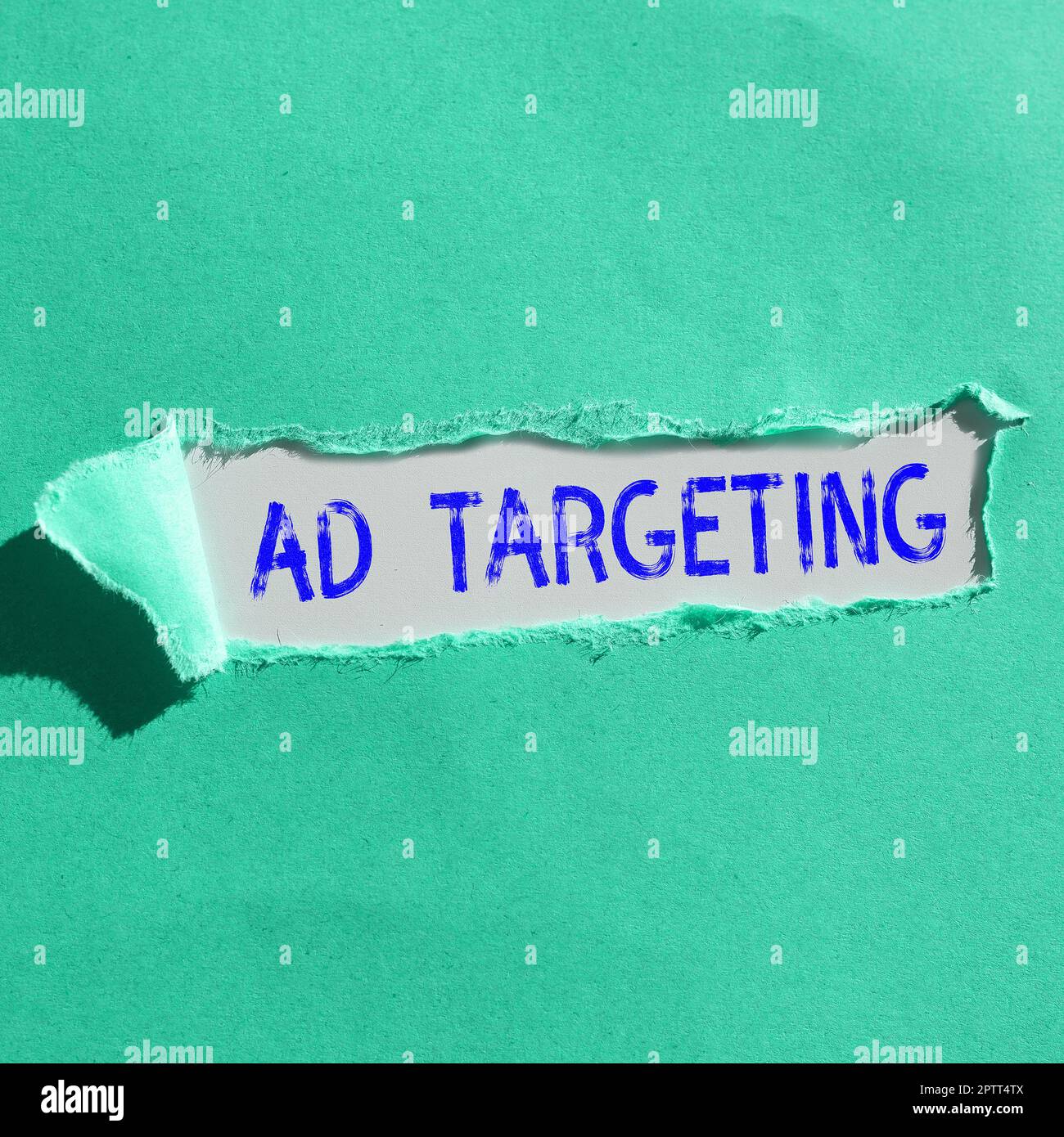 Hand writing sign Ad Targeting, Business approach target the most ...