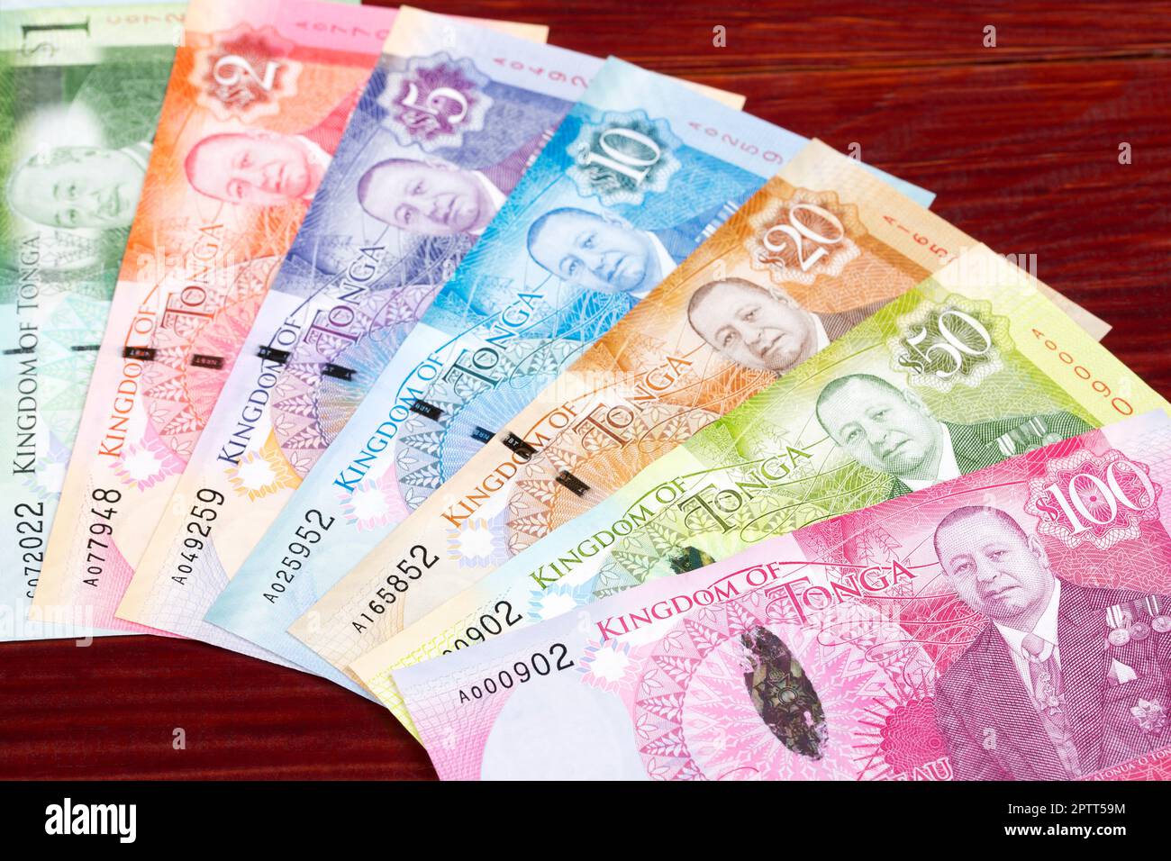Tongan money - paʻanga a business background Stock Photo - Alamy