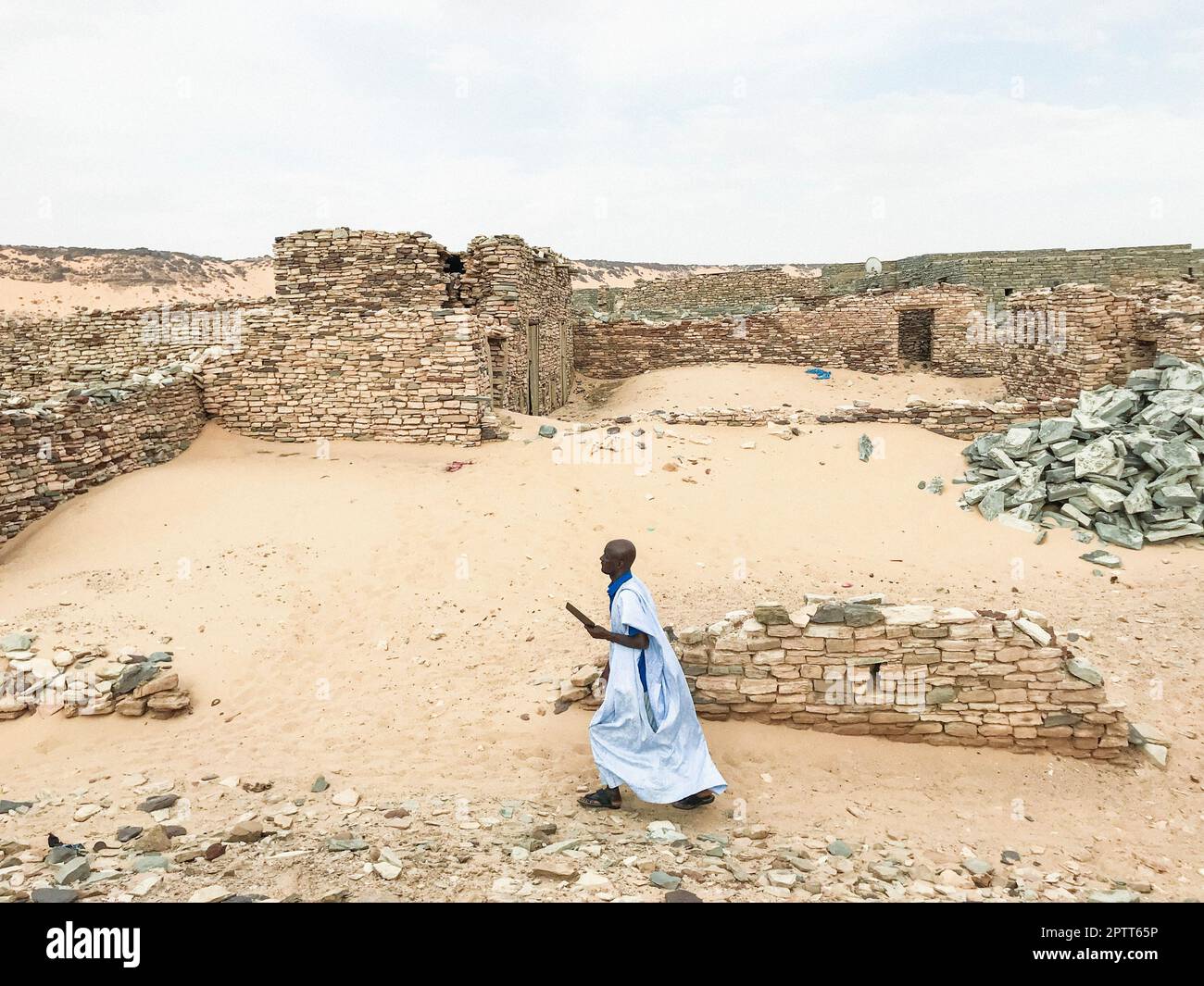 Mauritania, Tichitt, Old town Stock Photo - Alamy