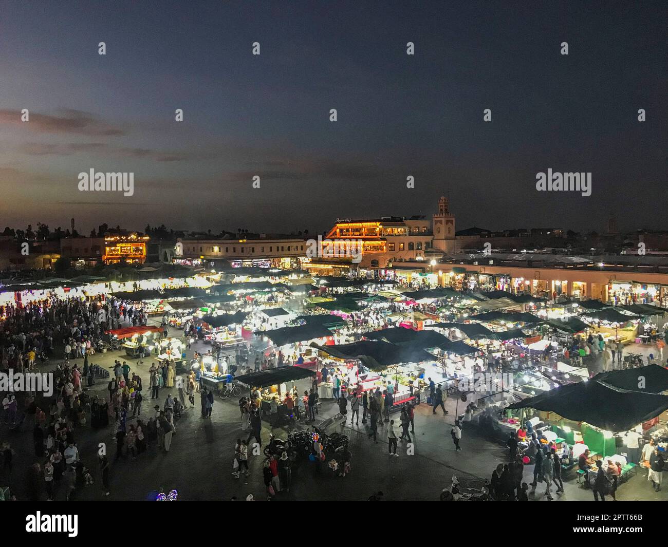 Morocco, Marrakech, Jemaa El Fna square Stock Photo - Alamy