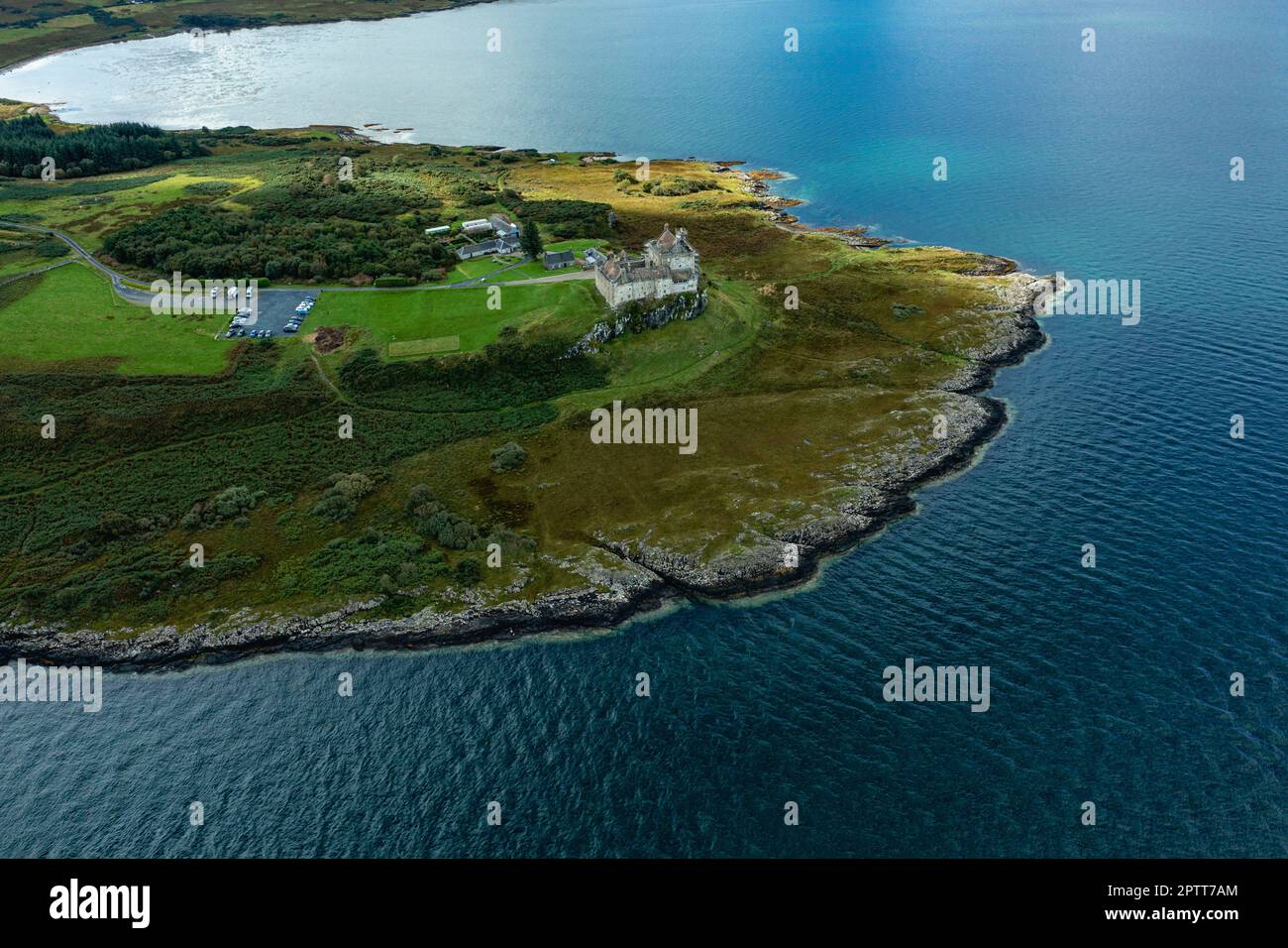Duart Castle is a castle on the Isle of Mull, off the west coast of ...