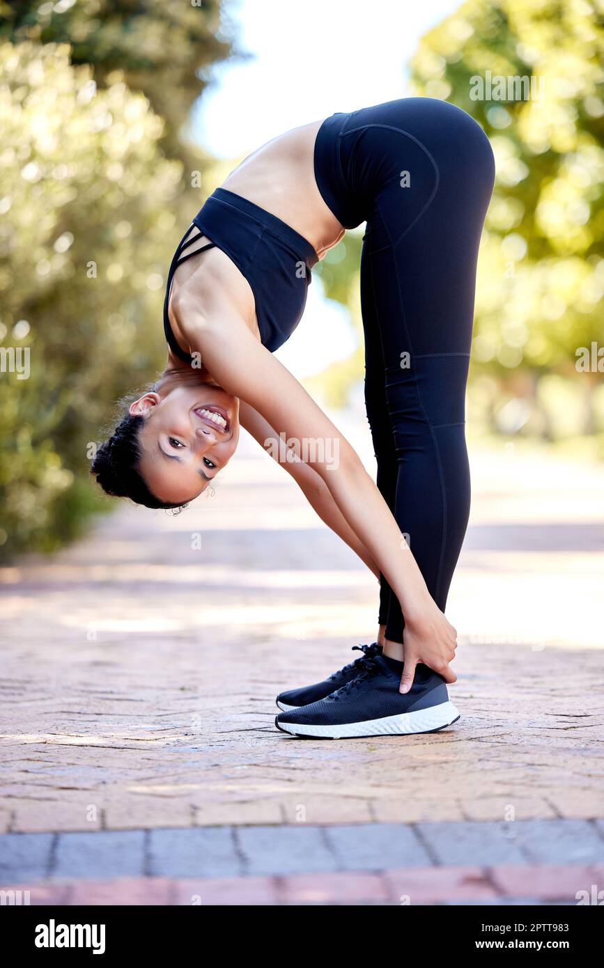 Woman Touching Foot Bending Hi Res Stock Photography And Images Alamy